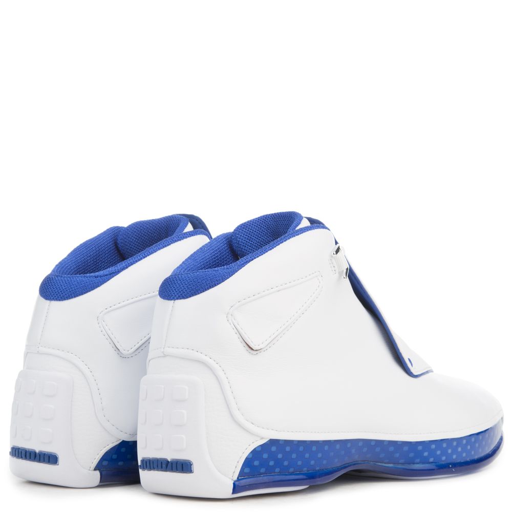 MEN'S AIR JORDAN 18 RETRO WHITE/BLUE