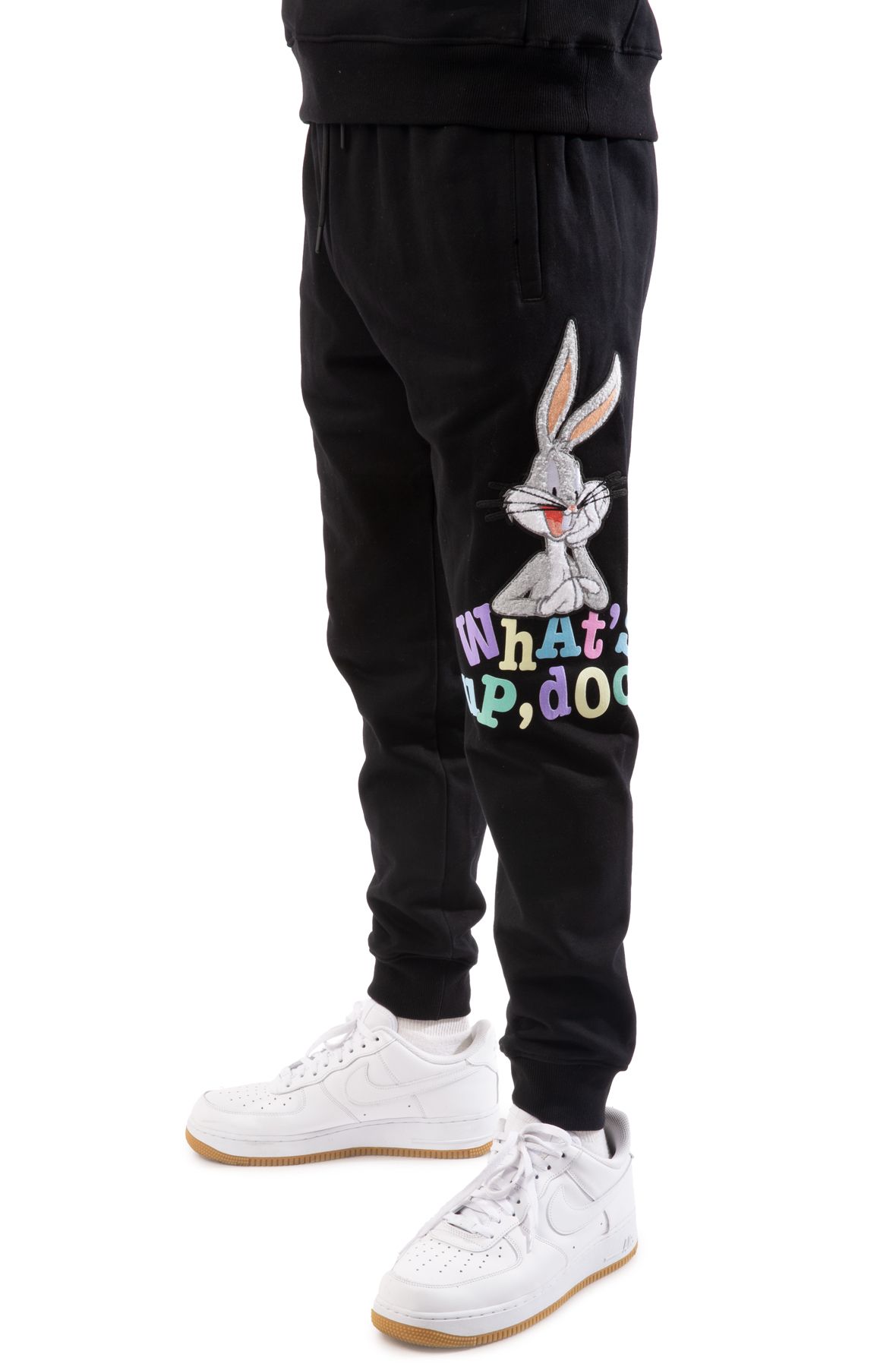 MAXIMA What's Up Doc? Pastel Jogger LT40485-BLK - Shiekh