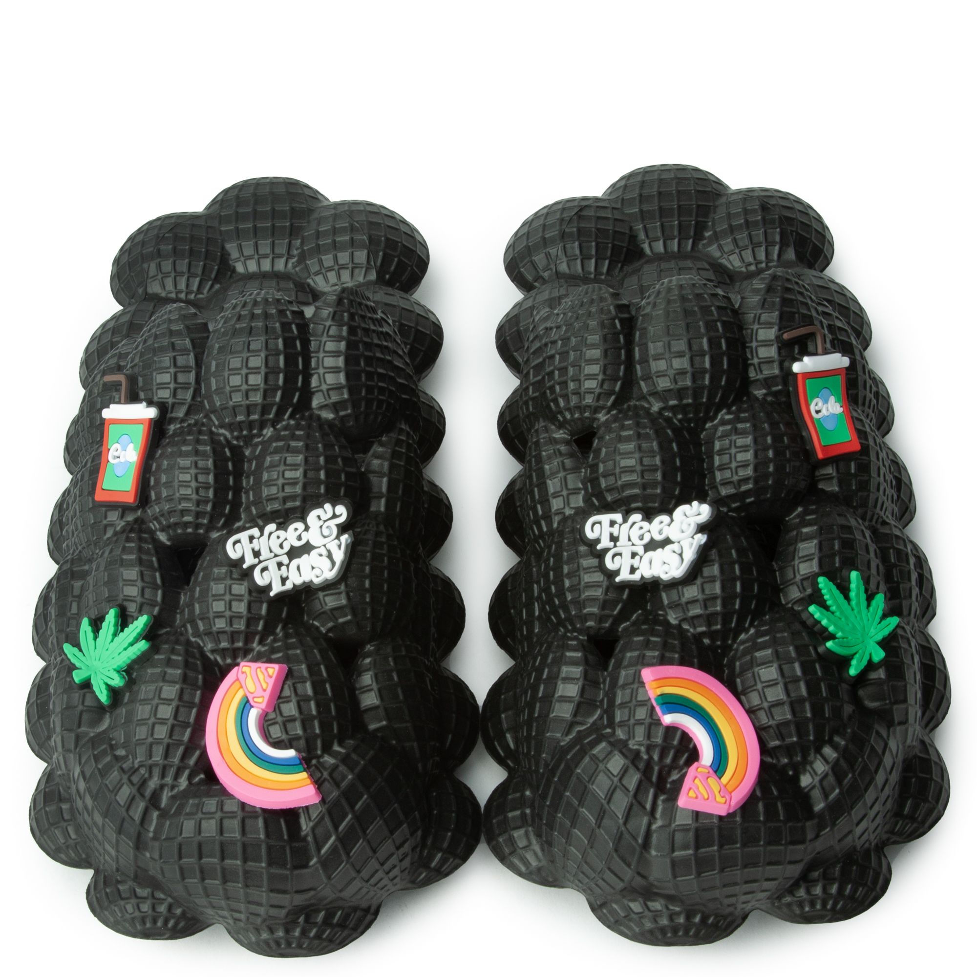 SHIEKH Jelly Bubble Sandal GENN-05-BLK - Shiekh