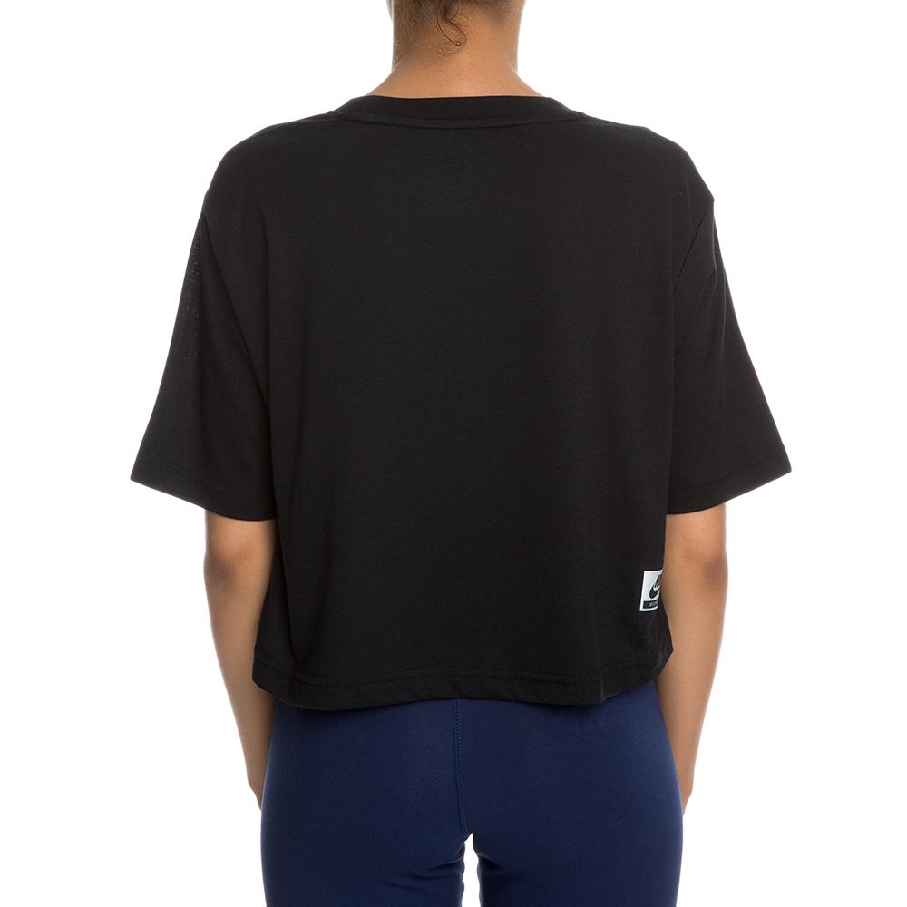 NIKE W NK INTL TEE TBL CROP DRIP 847626 010 - Shiekh