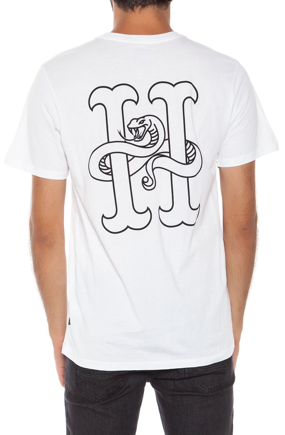 HUF The Snake Tee in TS51007-WHT - Shiekh