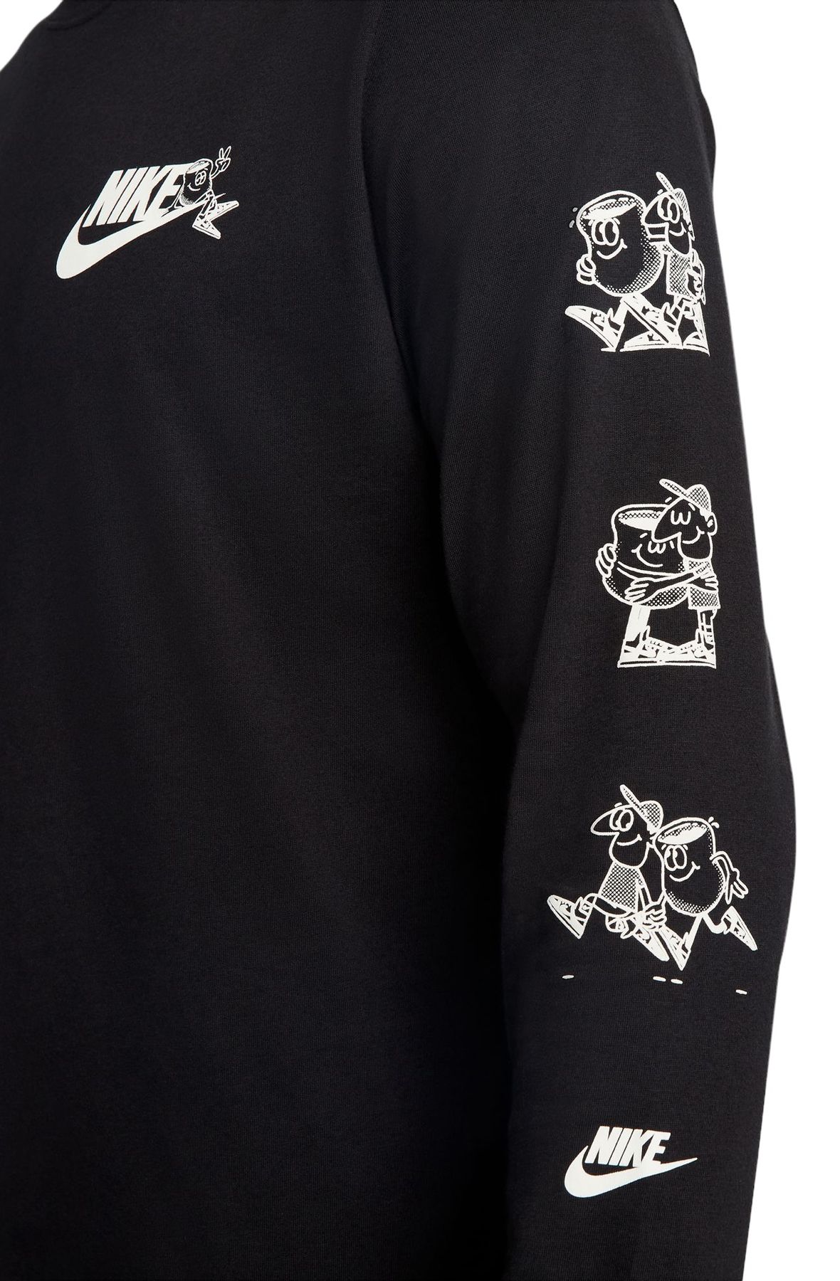 NIKE Sportswear Long Sleeve Tee DX1077 010 - Shiekh