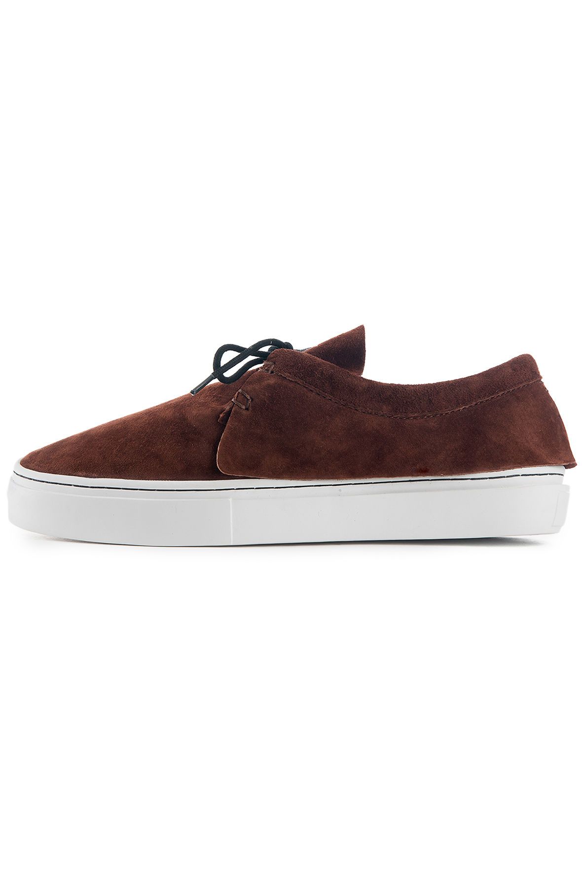 The Santora Sneaker in Pig Suede CRW-003-HEN - Shiekh