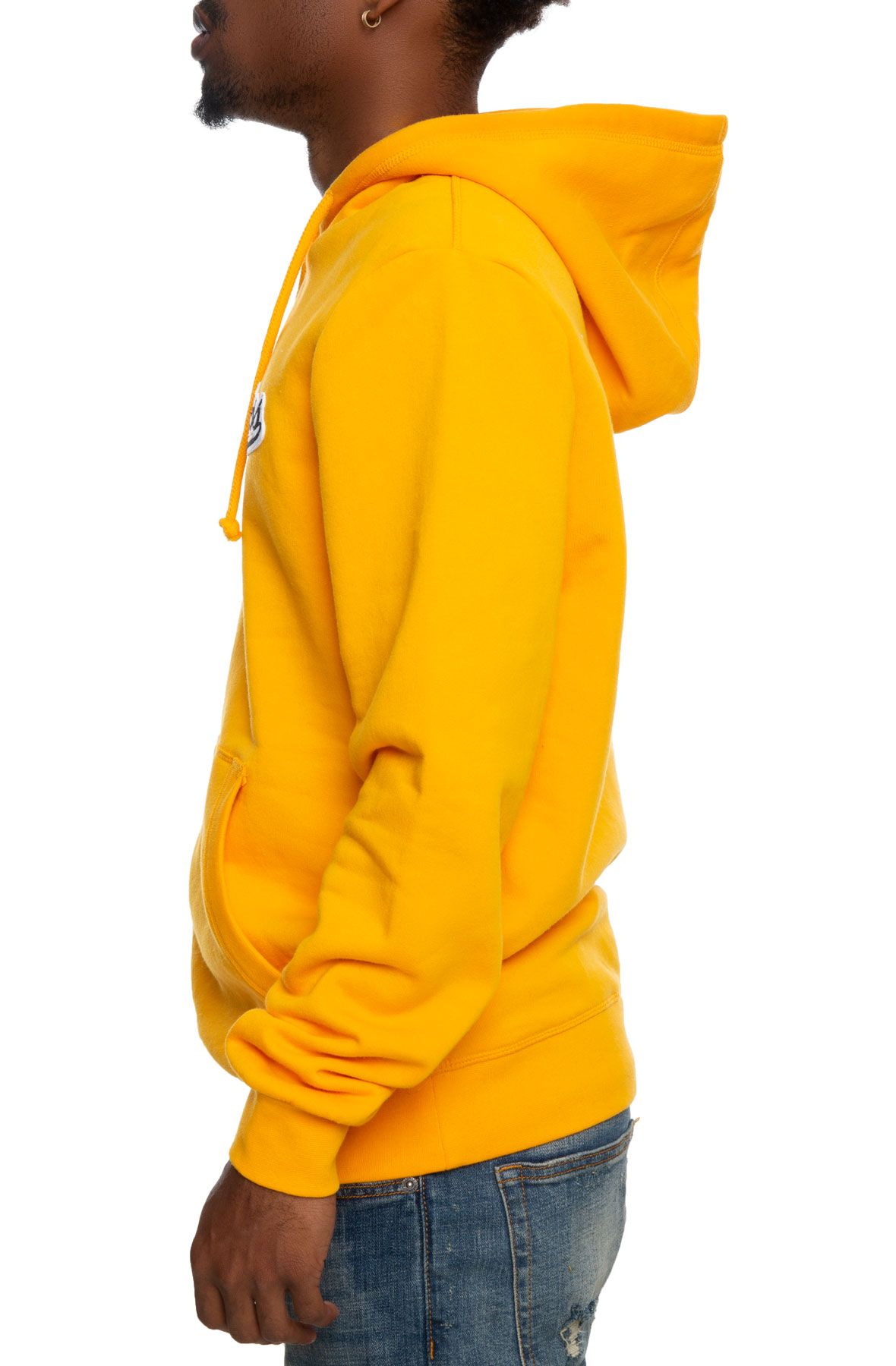 MITCHELL AND NESS Branded Script Hoodie BMPHBW19155-MNNGOLD - Shiekh