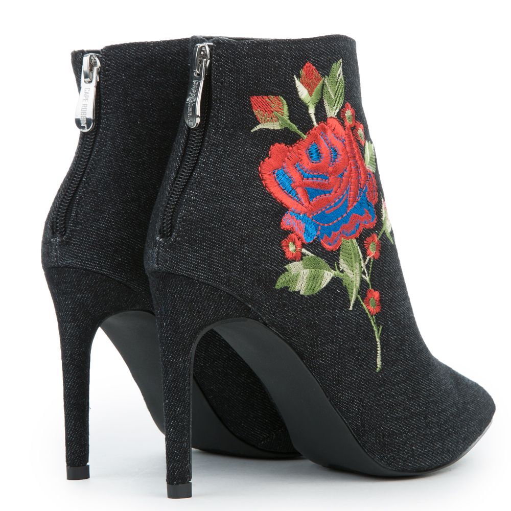 CAPE ROBBIN Mini-101 Bootie MINI-101/BLACK - Shiekh