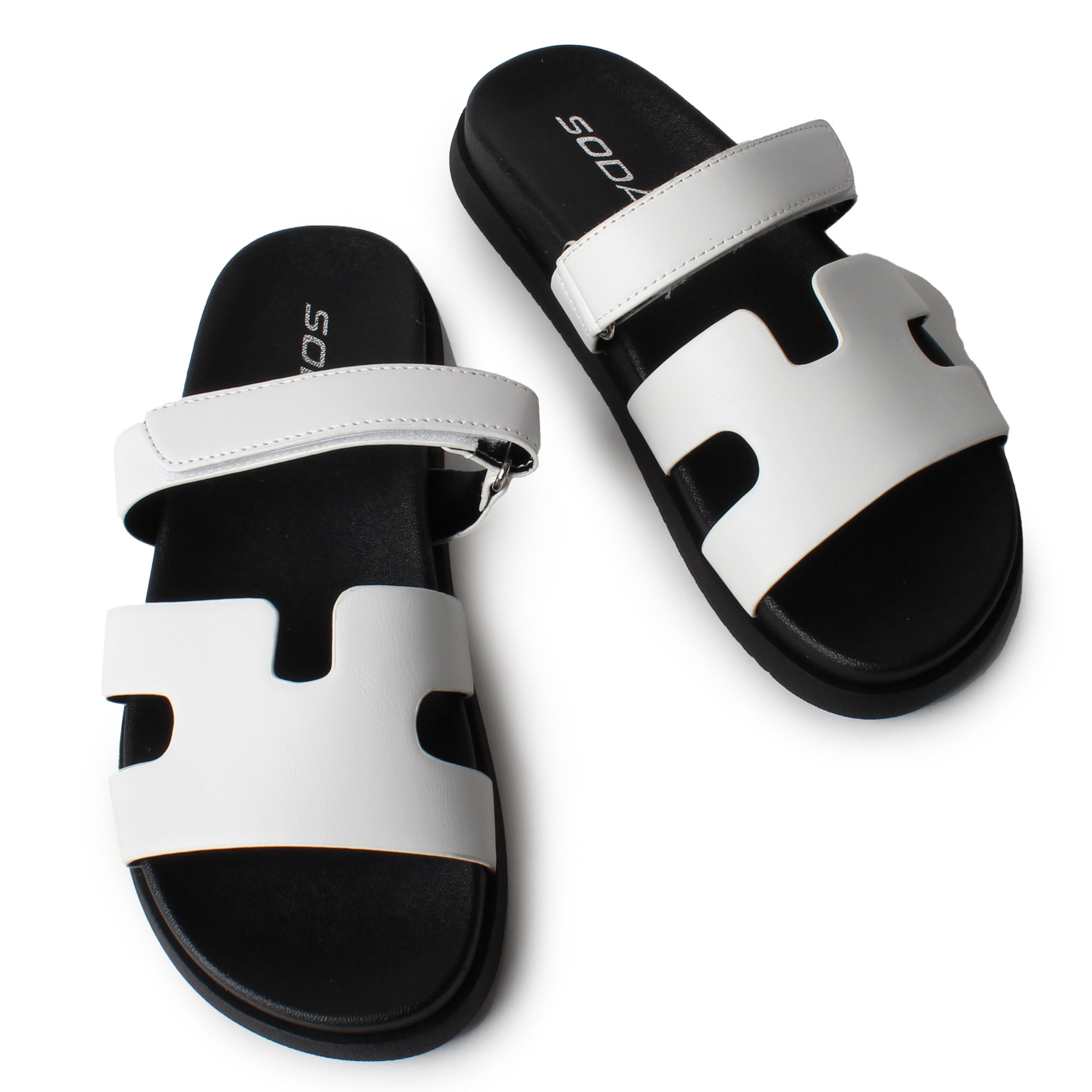 FORTUNE DYNAMICS Bianca Strap Sandal FD BIANCA-S-WHT - Shiekh