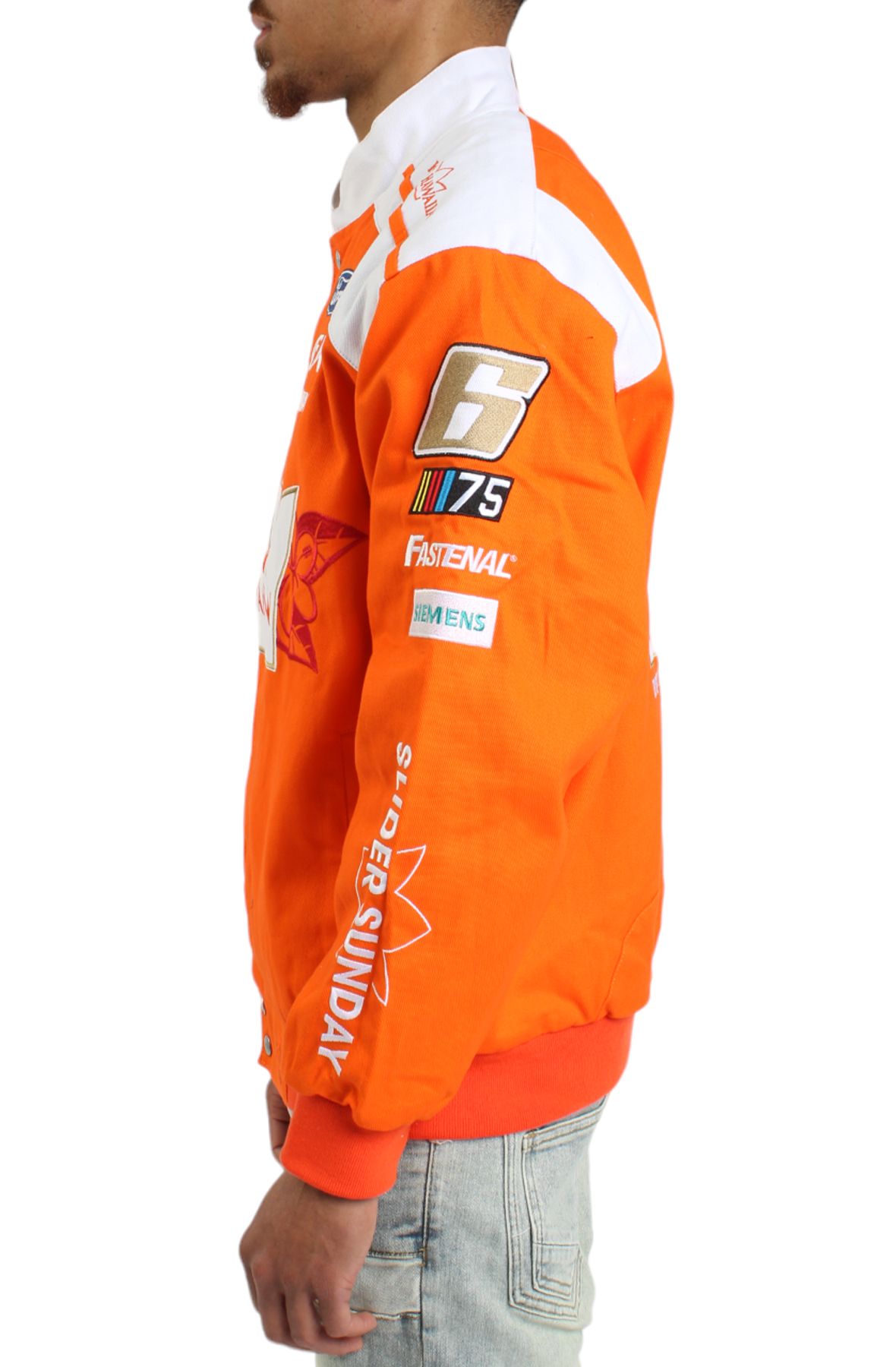 JH DESIGN Kings Hawaiian Nascar Jacket BK0303KH23-ORG - Shiekh