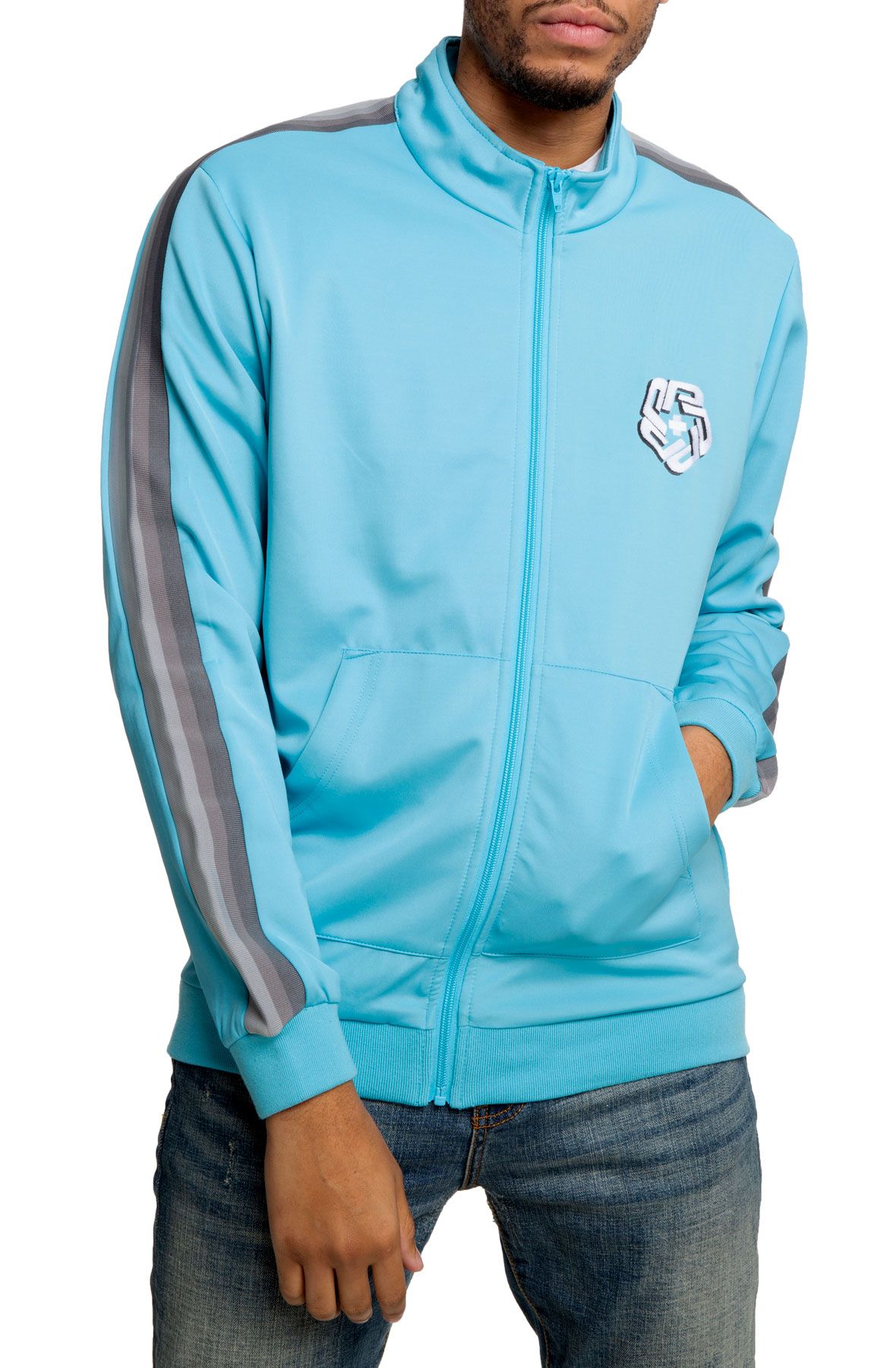 PINK DOLPHIN SPLASH TRACK JACKET PS1966STJA - Shiekh