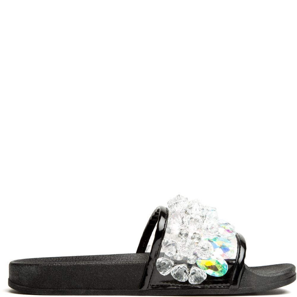 CAPE ROBBIN Moira-63 Slides MOIRA-63/BLACK - Shiekh