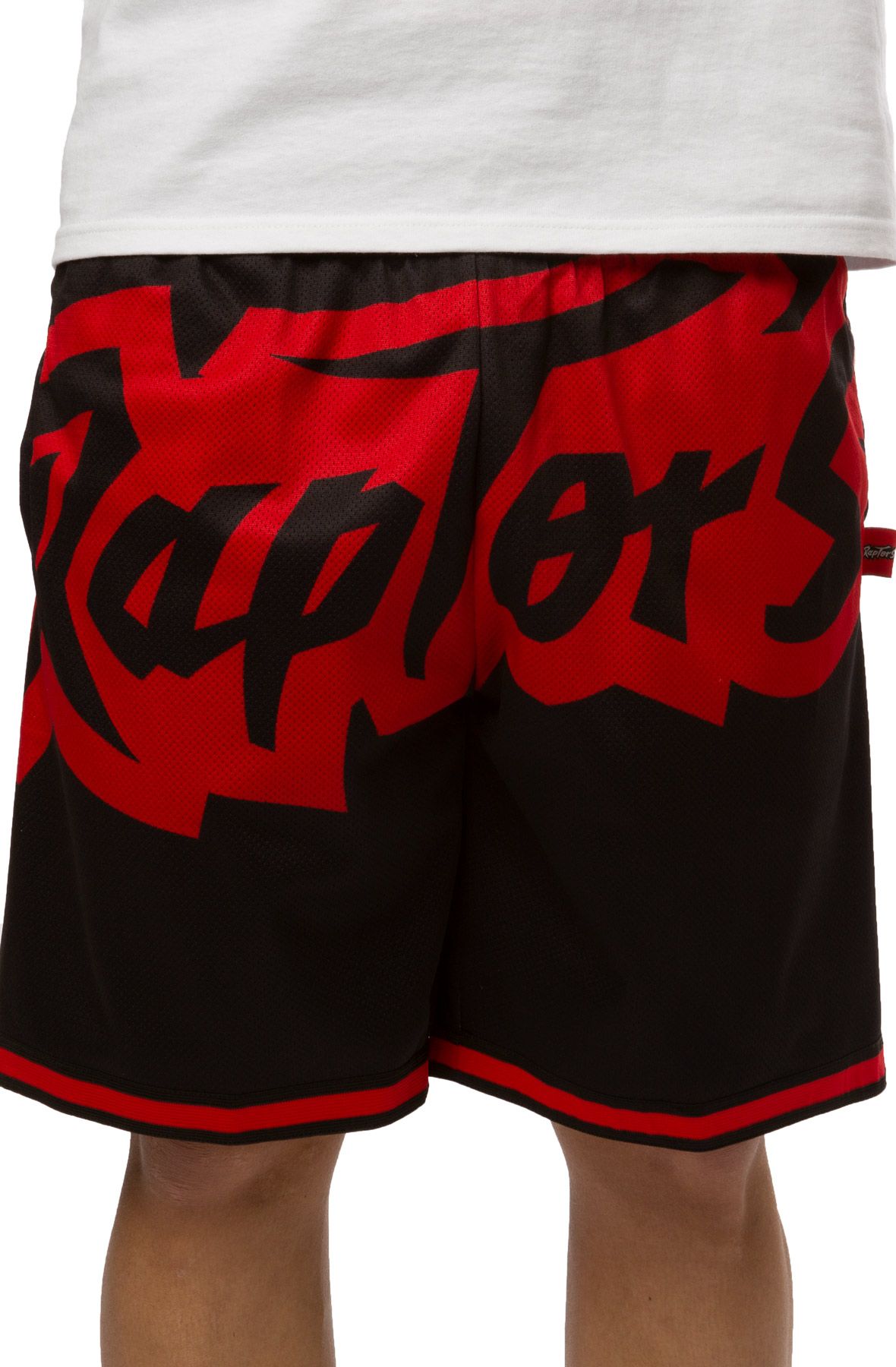 MITCHELL AND NESS Toronto Raptors Blown Out Fashion Shorts SHORBW19147 ...
