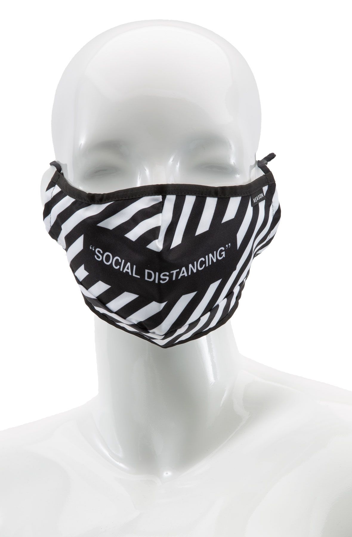 REASON Social Distance V2 Mask FM-07BLK - Shiekh