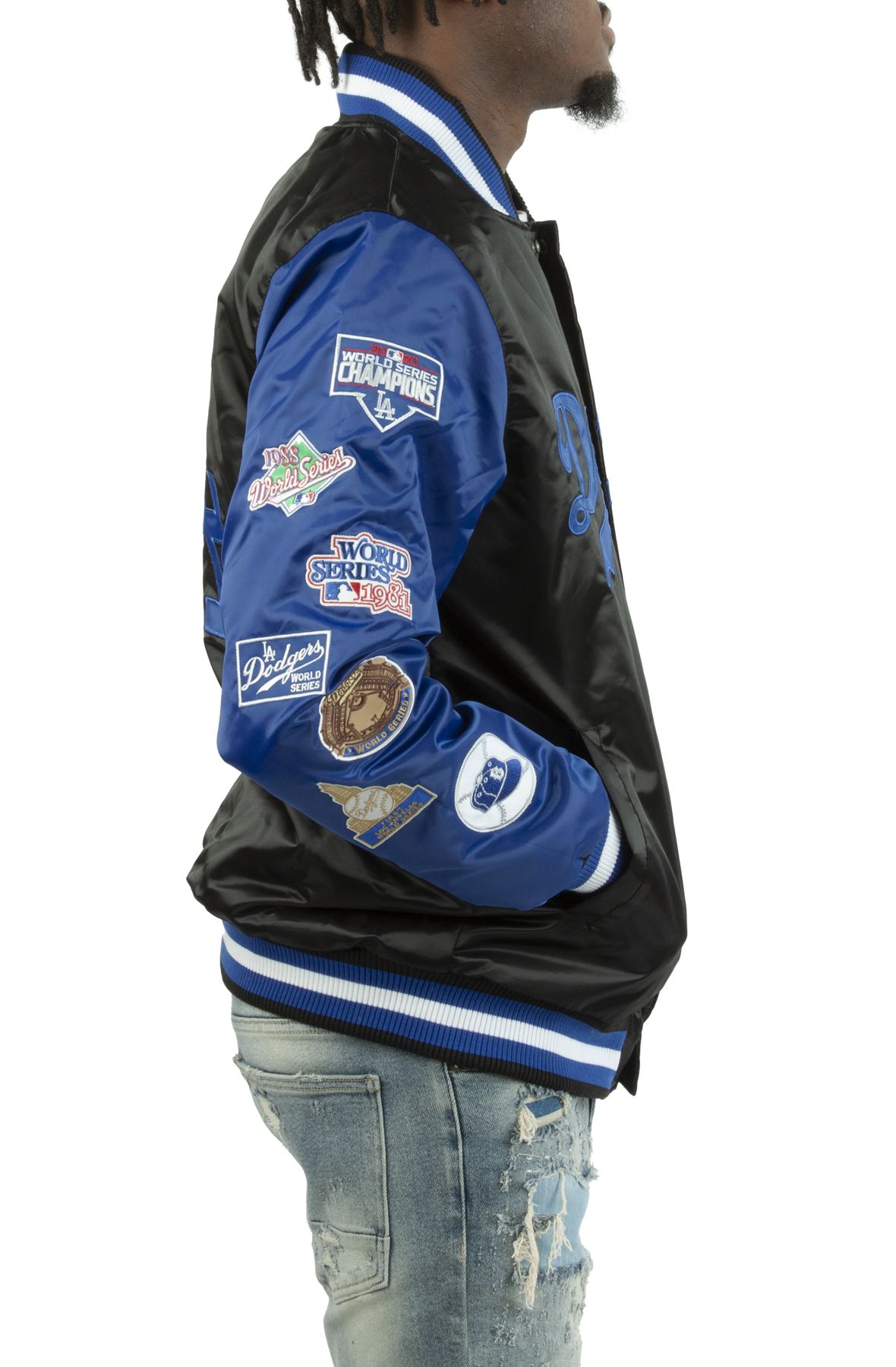 STARTER Los Angeles Dodgers Championship Jacket LS25B996 LAD - Shiekh