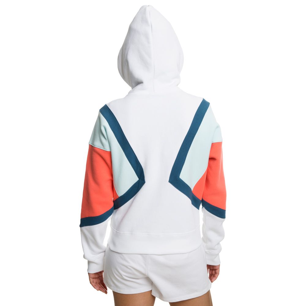 CHAMPION REVERSE WEAVE COLORBLOCK ZIP HOODIE JL4949 550001 V4D - Shiekh