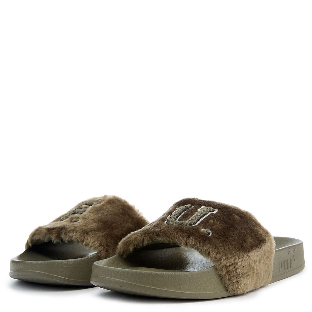 PUMA Women's Leadcat Fenty Fu Fur Slide 36708901 - Shiekh