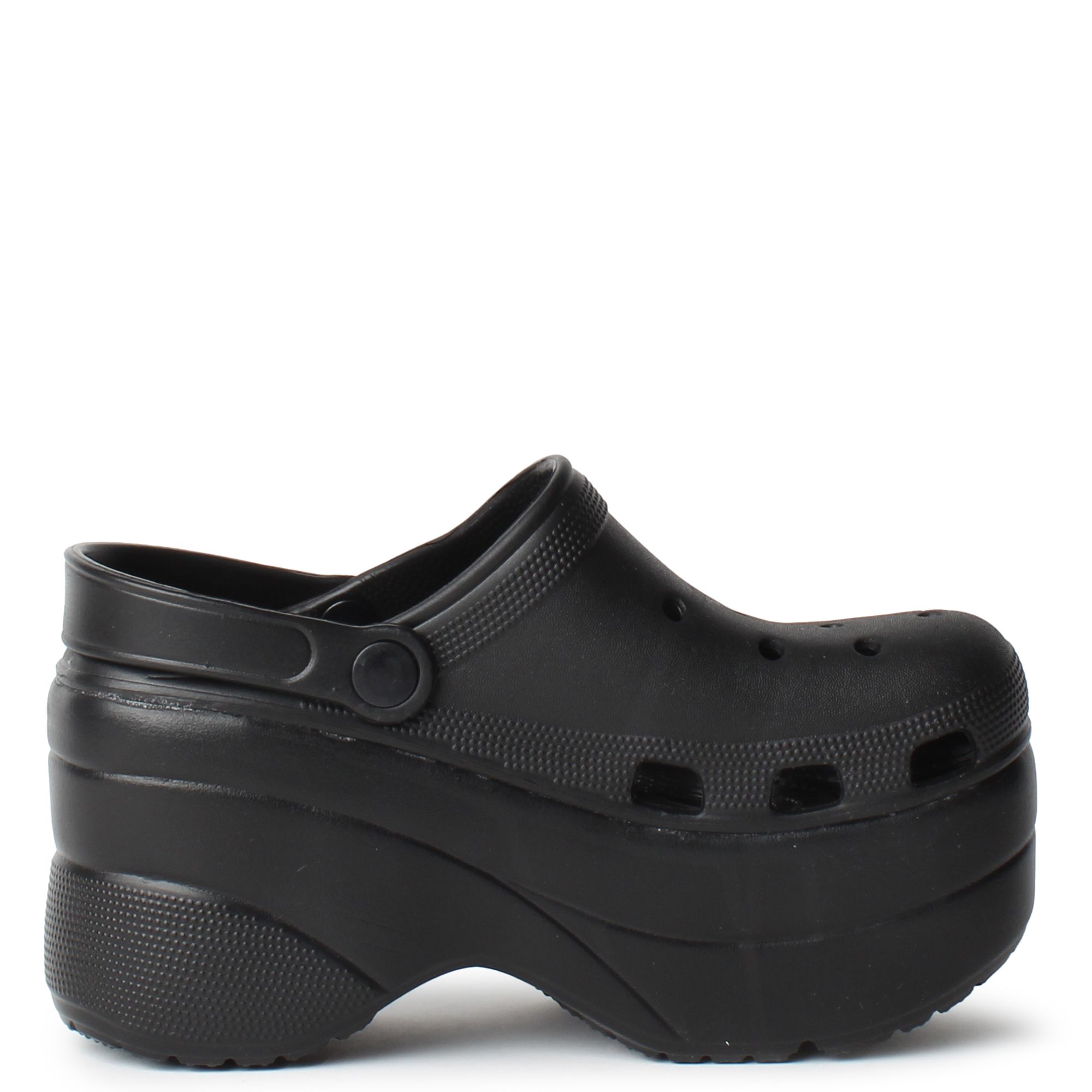 CAPE ROBBIN Gardener Platform Clog GARDENER-BLK - Shiekh