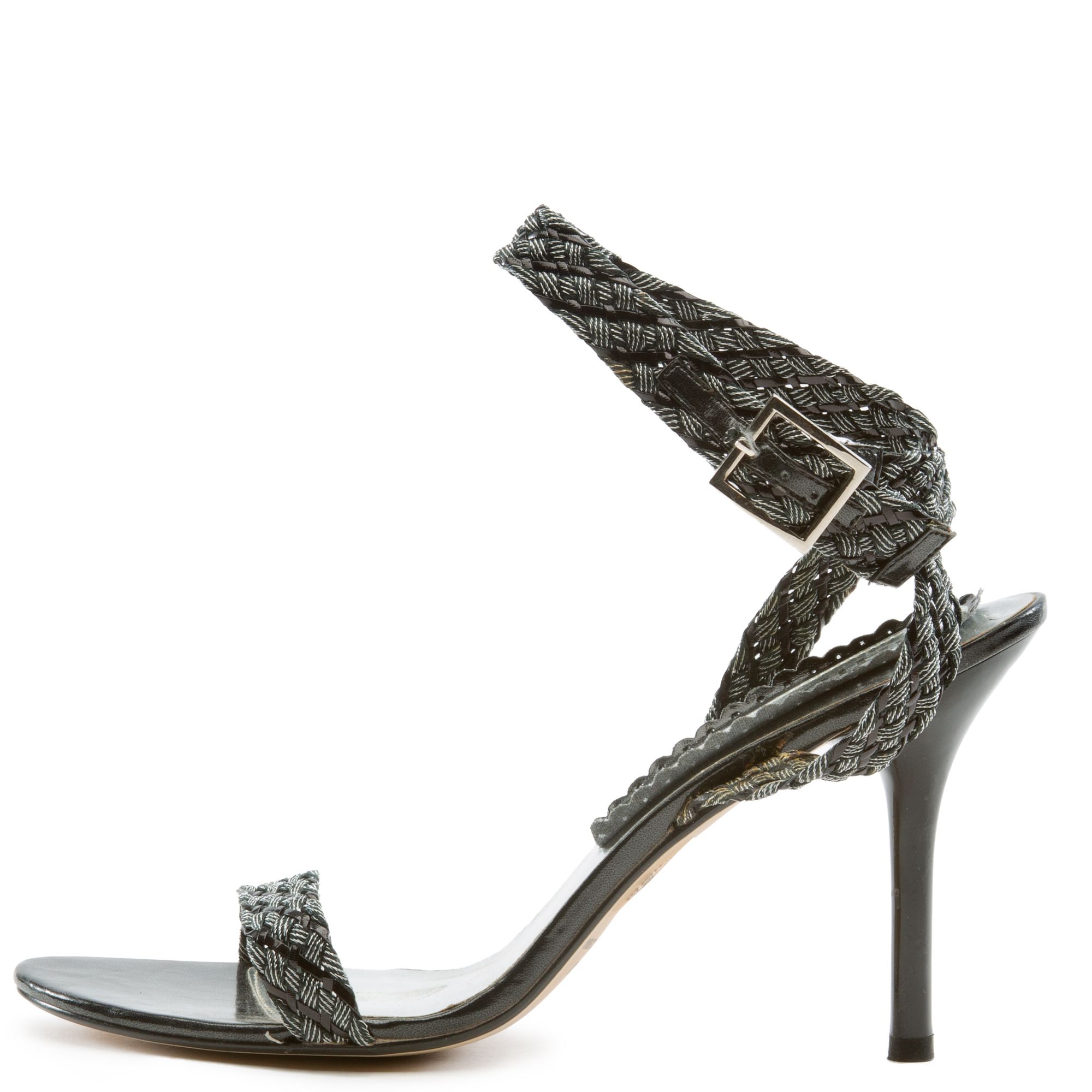 OLEM SHOE BLACK WOVN DRS SNDL 28834-201 BK - Shiekh