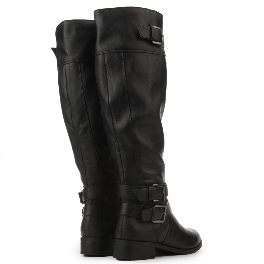 SODA Women's Doric-S Riding Boot FD DORIC-S/BLACK - Shiekh