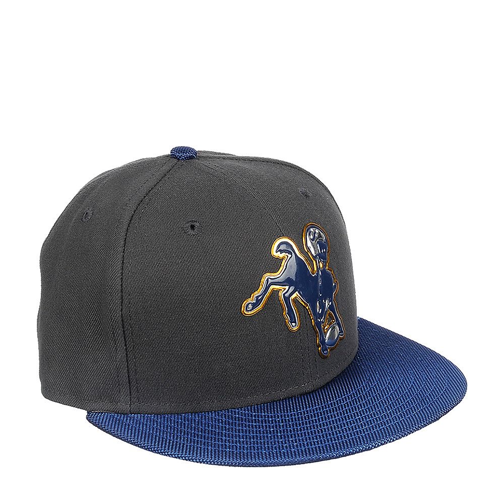 NEW ERA CAPS Indianapolis Colts Grey Fitted Cap 11186597 - Shiekh