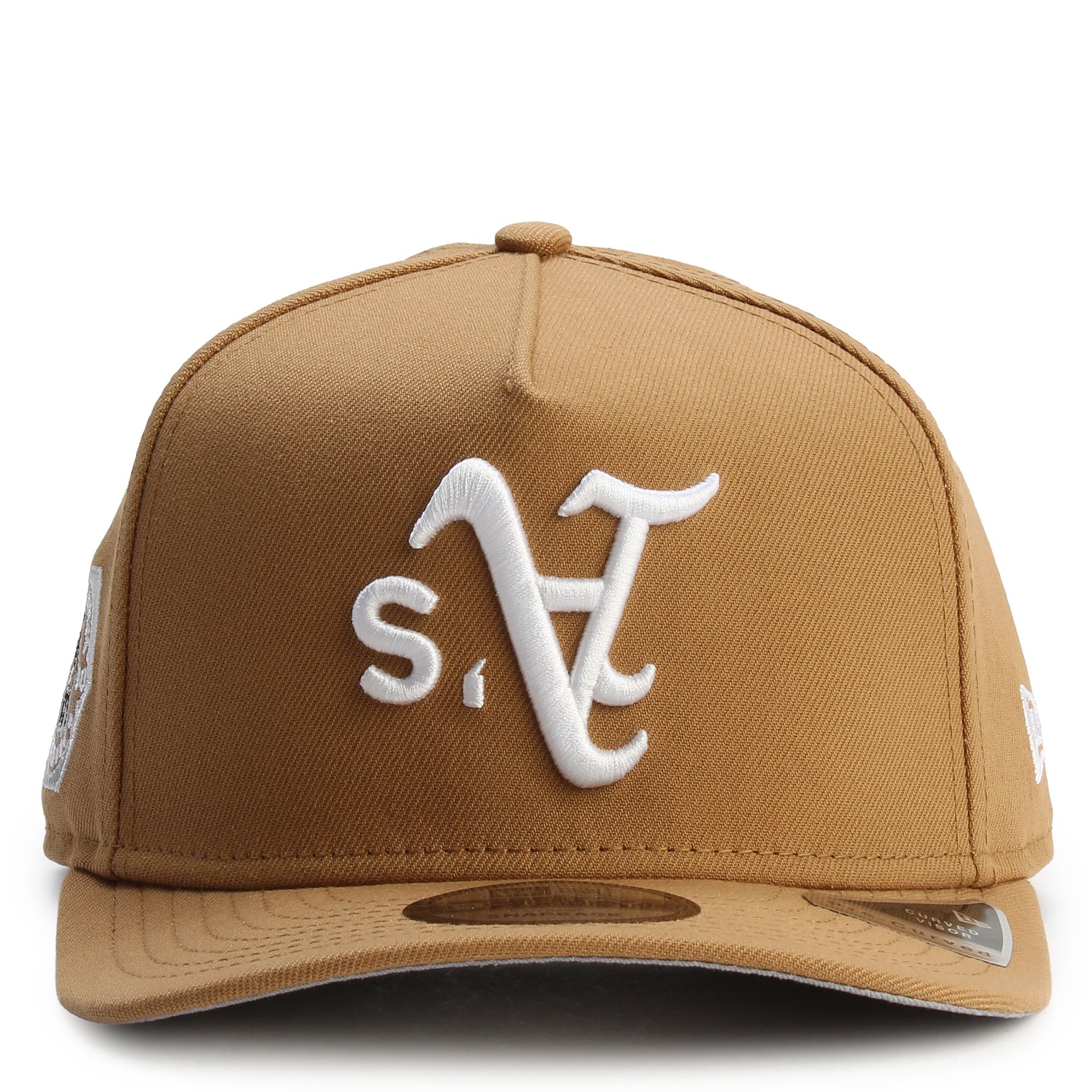 NEW ERA CAPS MLB Oakland Athletics Upside Down 950AF Curved Snapback ...