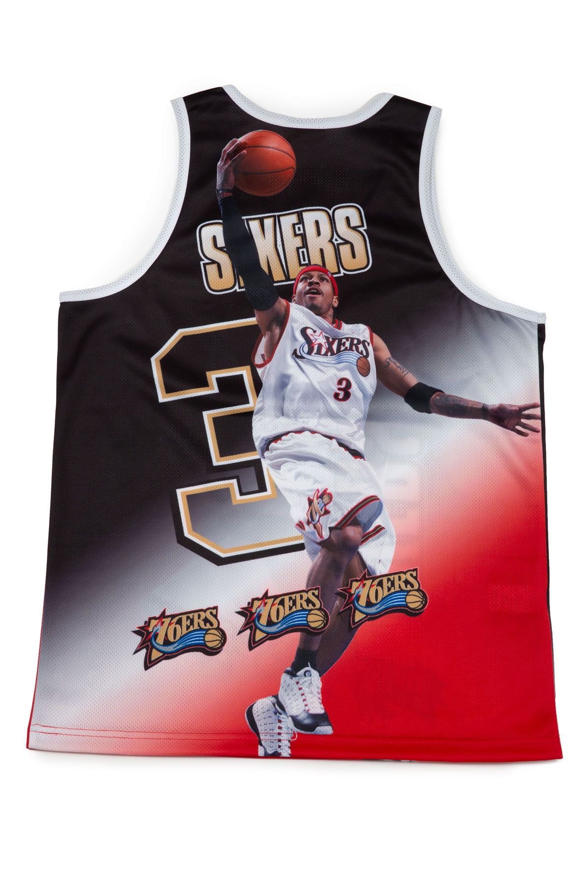 MITCHELL AND NESS Philadelphia 76ers Allen Iverson Behind The Back Tank ...