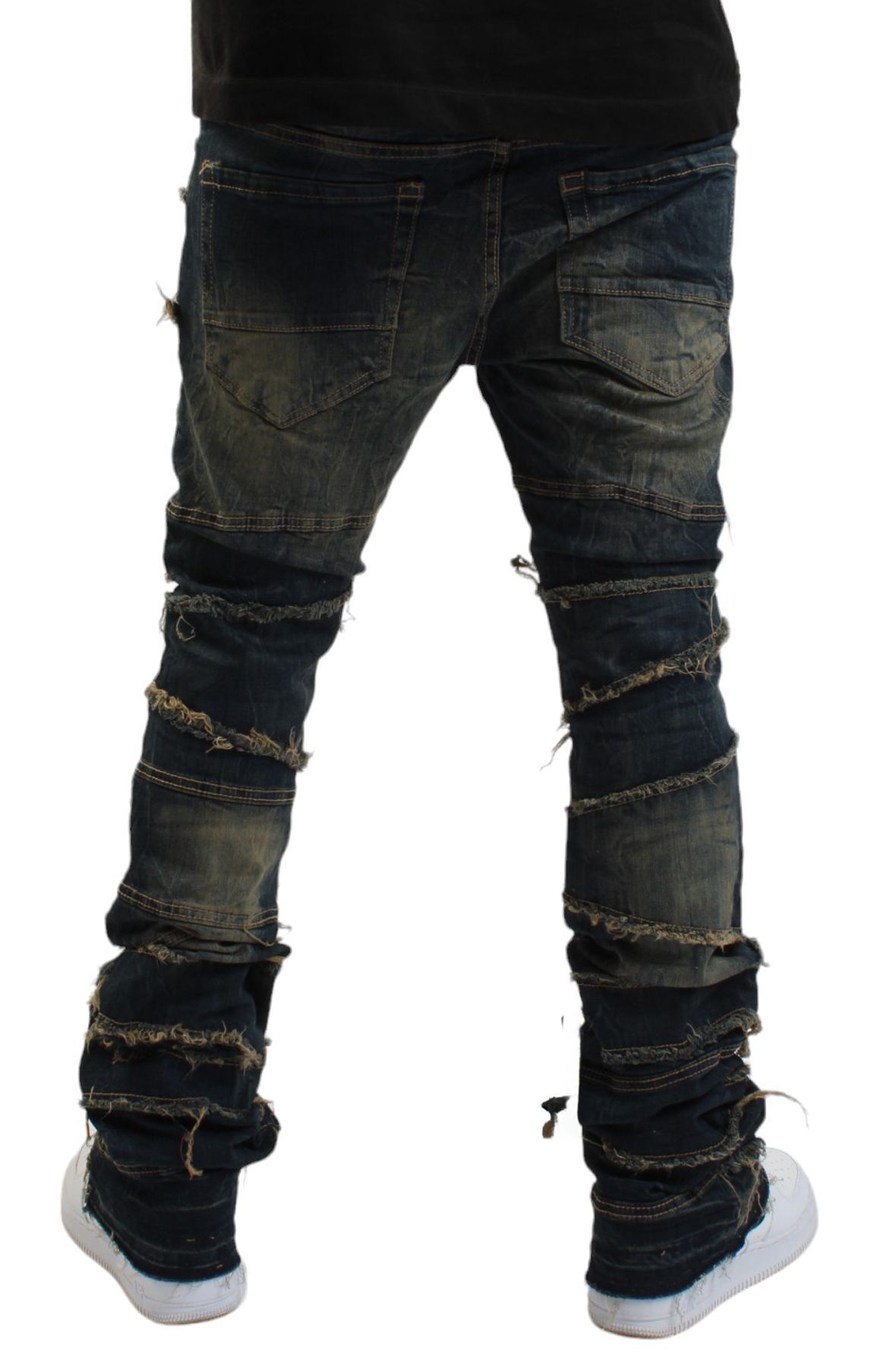 BRIAN BROTHERS INC. Martin Stacked Jeans JTF1150-DKVIN - Shiekh