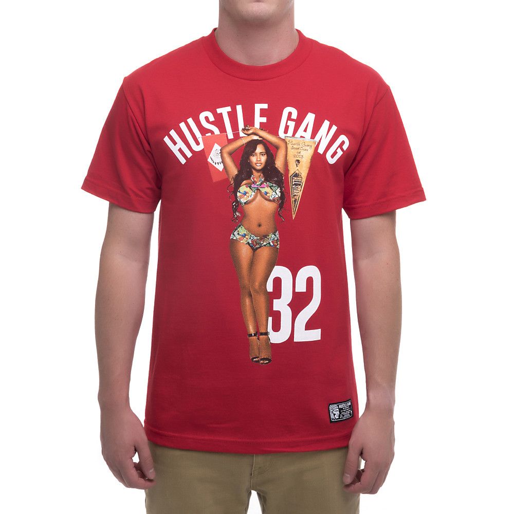 Red Men's Go Team Girl Tee 261-5203-R - Shiekh