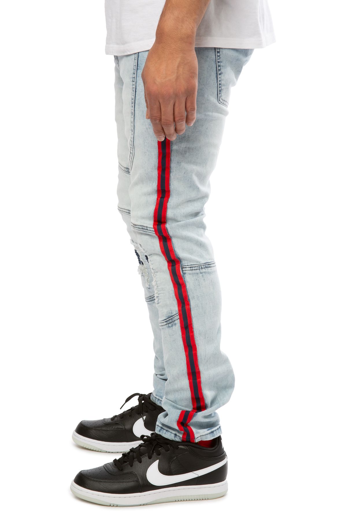 HIGH CALIBER Franklin V2 Jeans C12748-MBLUE - Shiekh