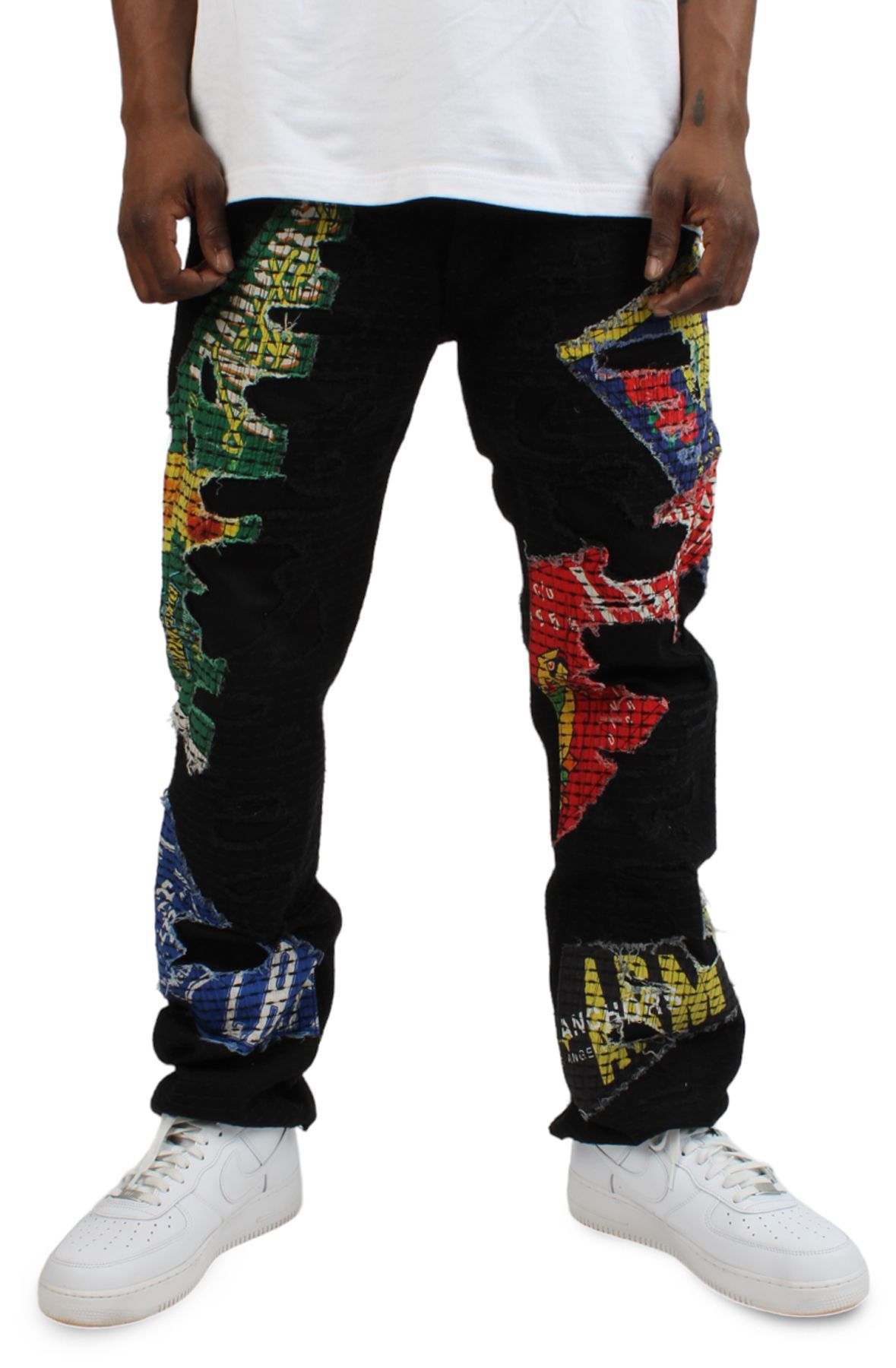 LIFTED ANCHORS Banner" Boro Denim LASP23-12 - Shiekh
