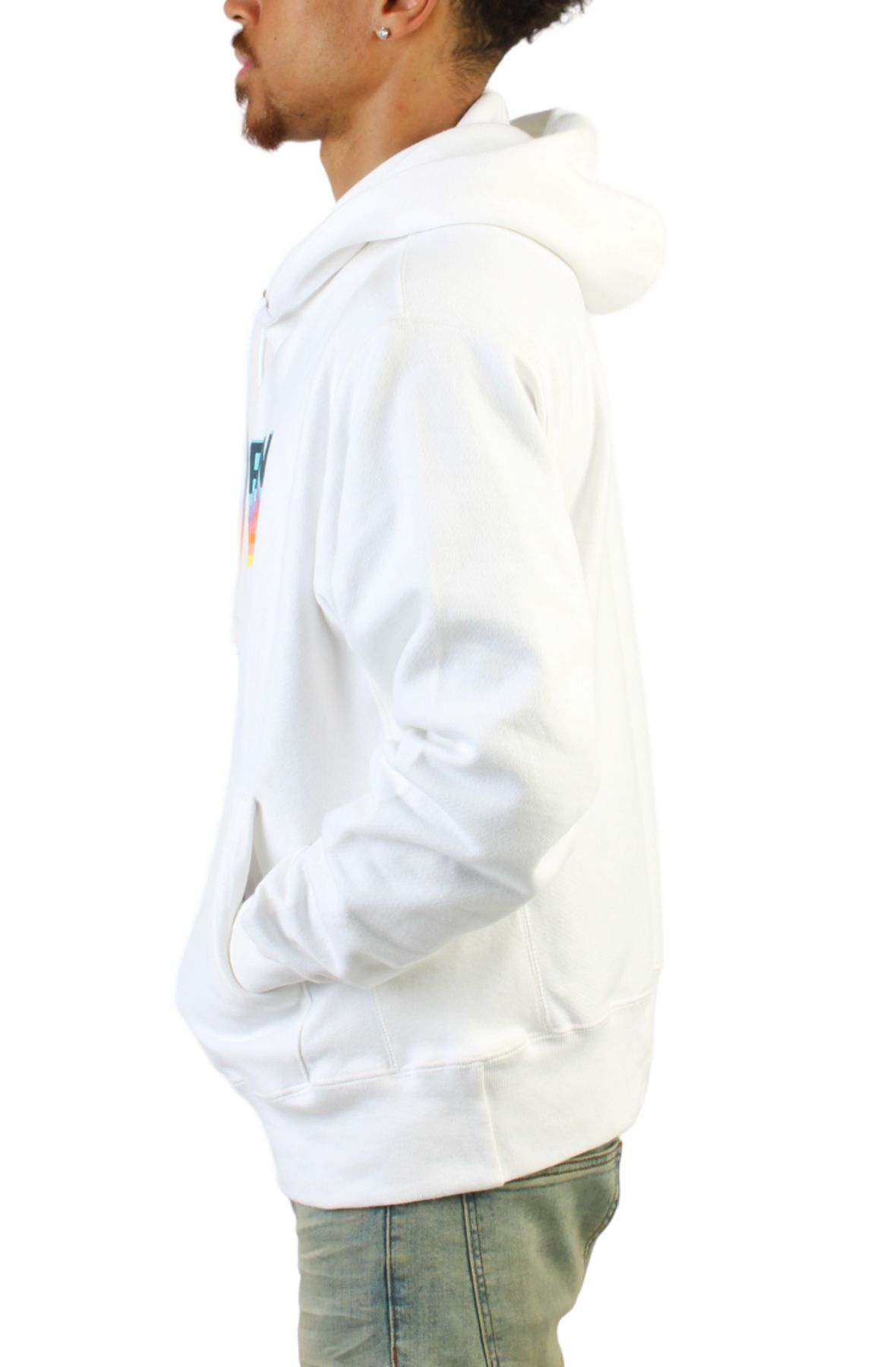 CHAMPION CHENILLE RW HOODIE GF68 707470 WHC - Shiekh