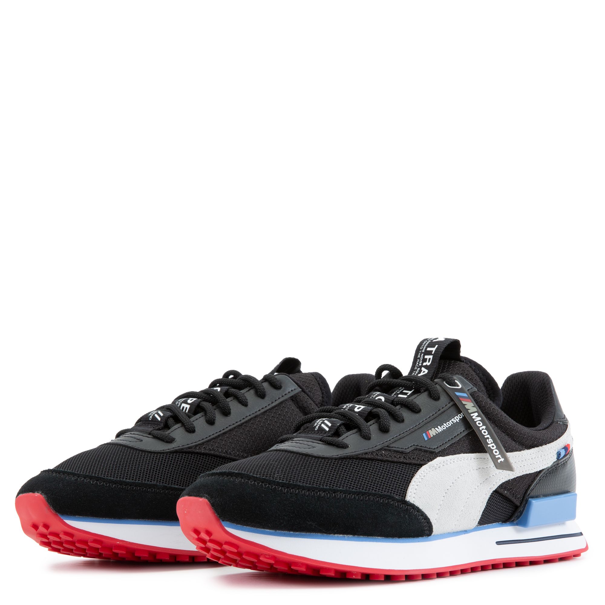 PUMA BMW M Motorsport Future Rider Black Marina High Risk Red 30664001 ...