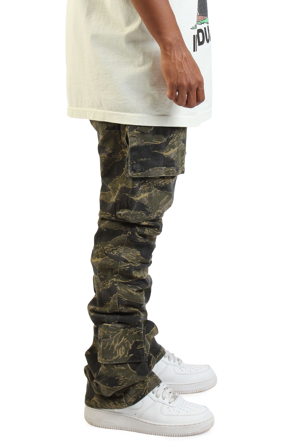 HIGH CALIBER Selva Stacked Cargo Pants C15133HJ-CAMO - Shiekh