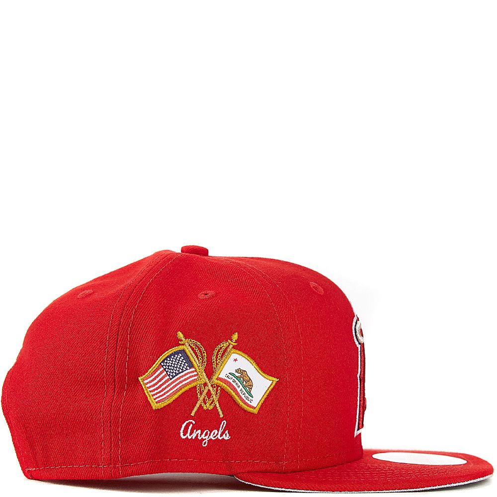 NEW ERA CAPS Los Angeles Angels Snapback Hat 80281244 - Shiekh