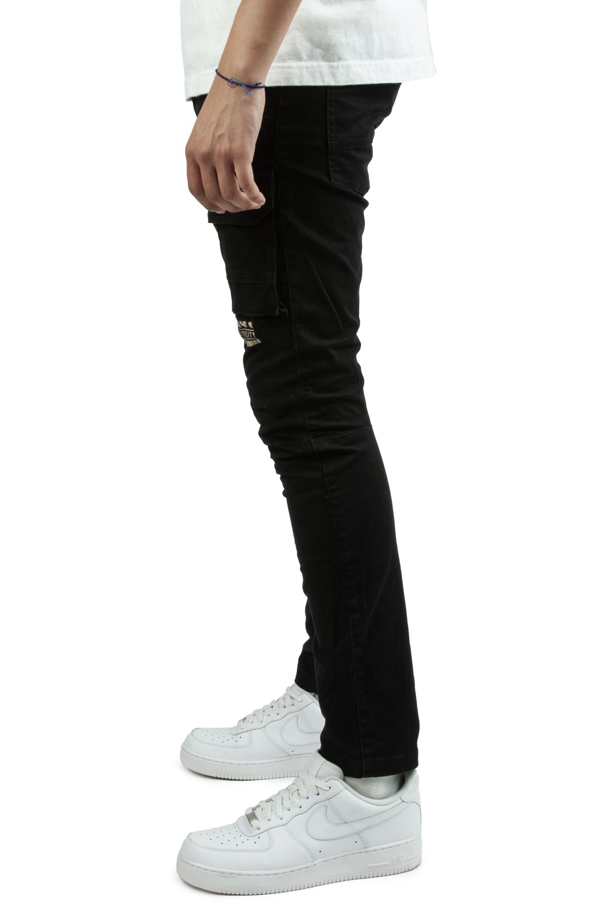 SMOKE RISE Utility Cargo Jean V4 JP23124SKZ-BLK - Shiekh