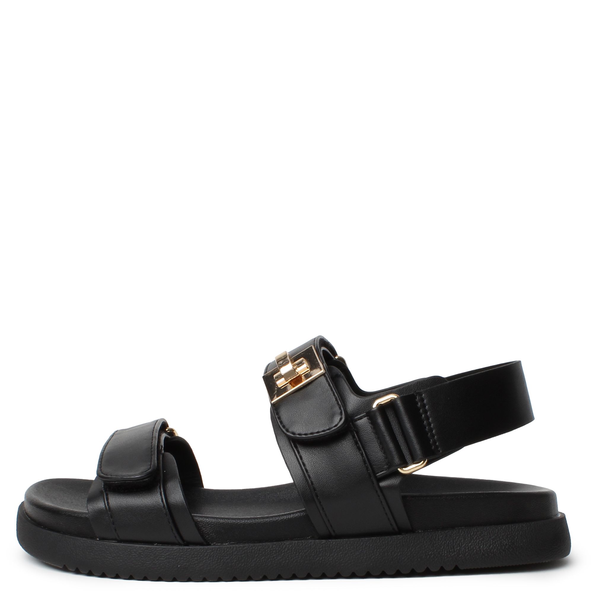 FORTUNE DYNAMICS Cobber Velcro Strap Sandal FD COBBER-S-BLK - Shiekh