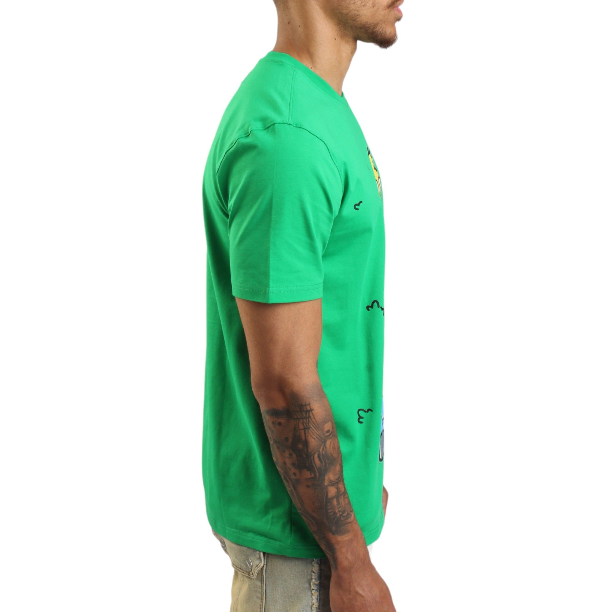 MAXIMA Homer Hiding T-Shirt FM10374-KGR - Shiekh