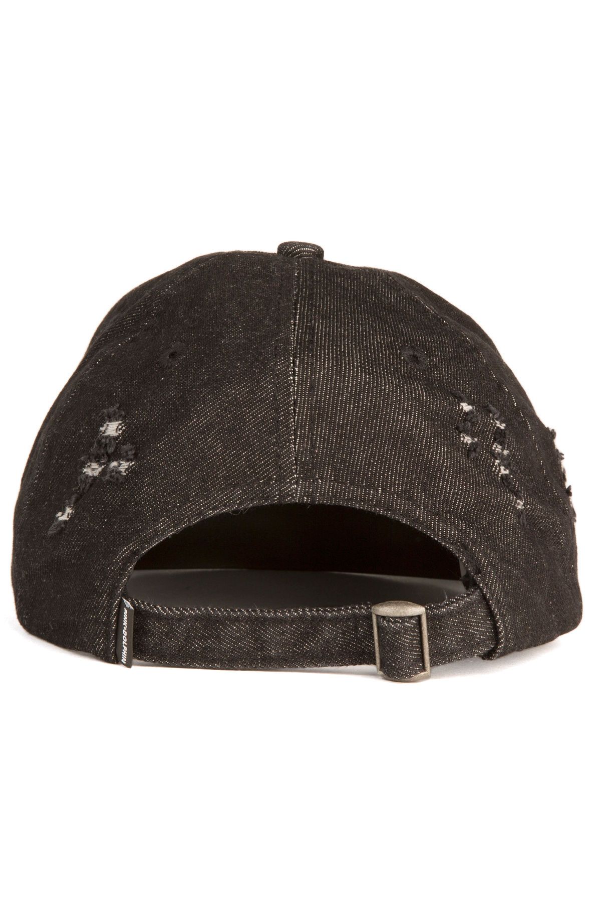 PINK DOLPHIN The Waves Denim Strapback in AF21609WDBL-BLK - Shiekh