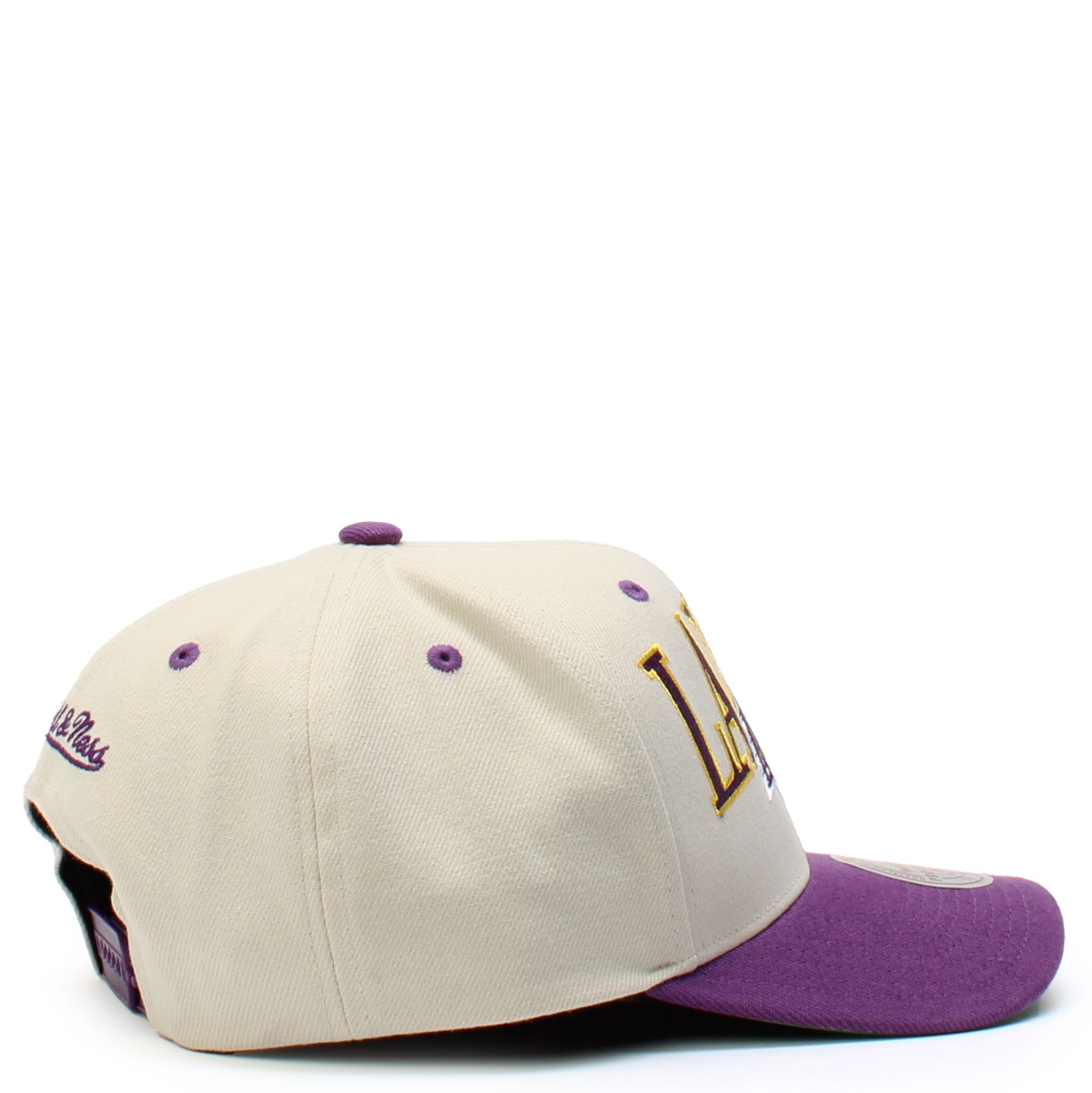 MITCHELL AND NESS Lakers Crown Snapback 6HSSLD21155-LALOFWH - Shiekh