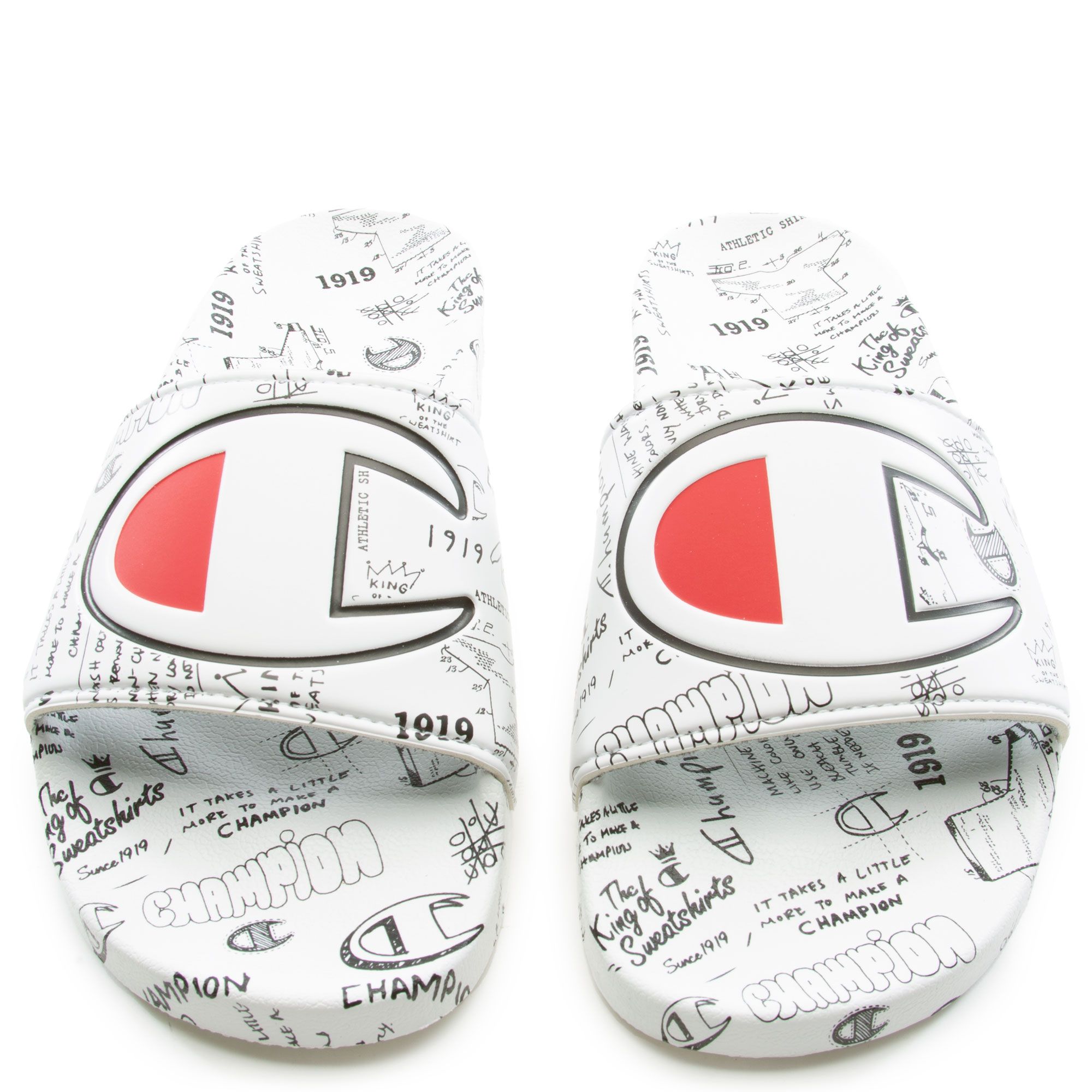 CHAMPION IPO Doodles Slides CP101592M - Shiekh