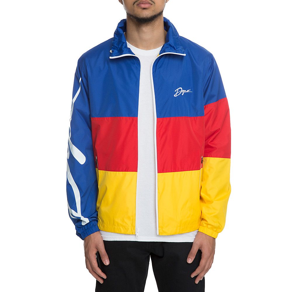 DOPE Men's Wavey Windbreaker D0418-J311/BLUE - Shiekh