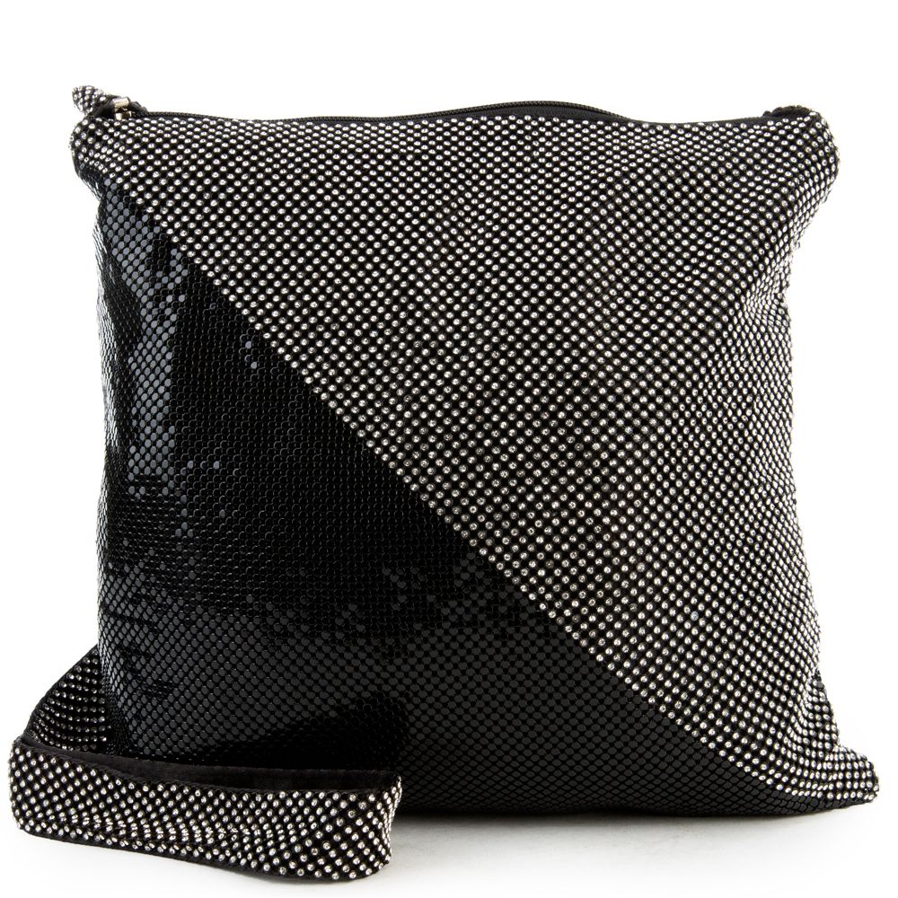 H&D ACCESSORIES, INC Rhinestone Shoulder Bag PP7003BK - Shiekh