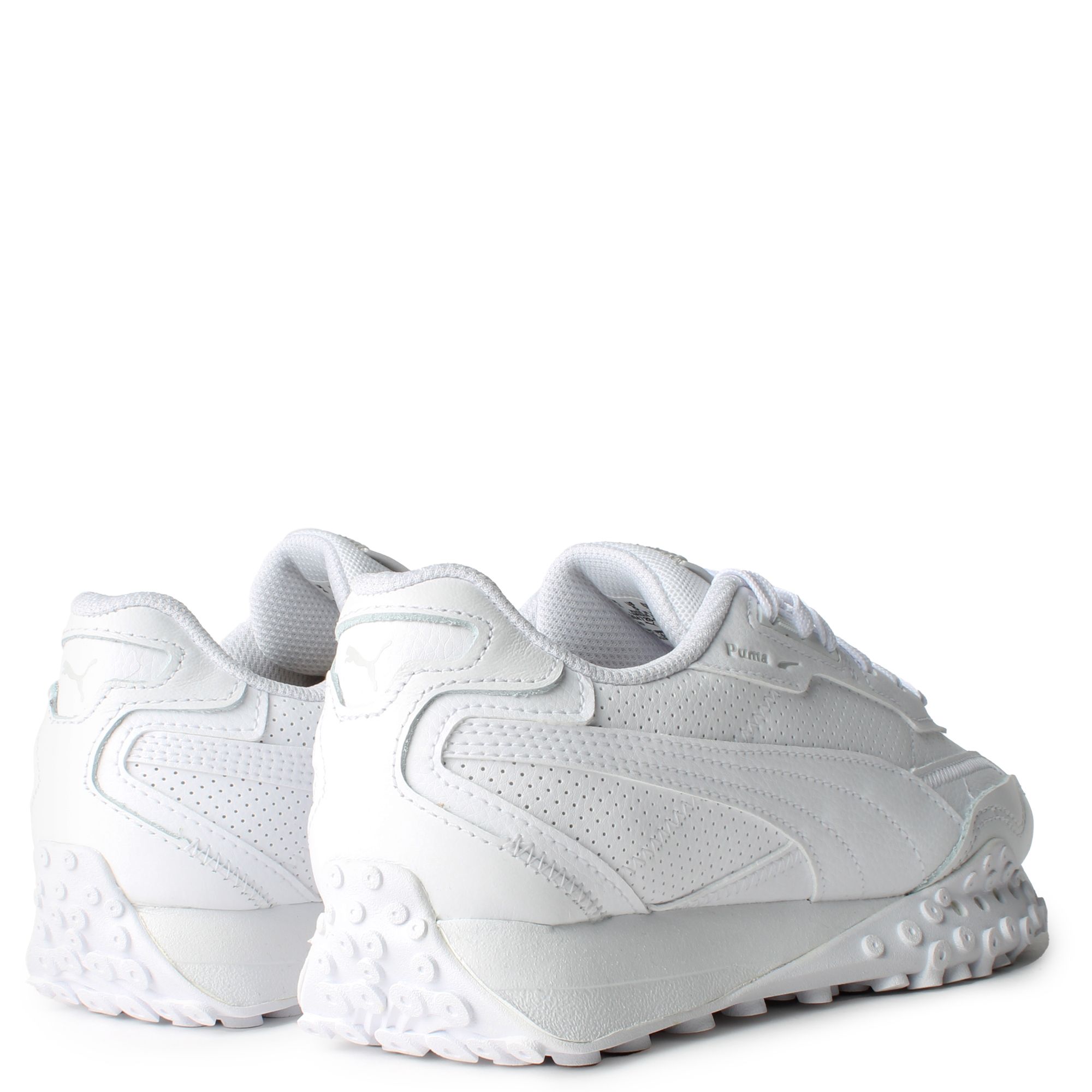 PUMA Grade School Blacktop Rider Leather 39472601 - Shiekh