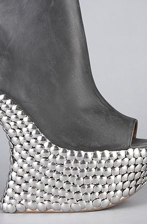 JEFFREY CAMPBELL The Night Tick Shoe in NIGHT-TICK-BLK - Shiekh