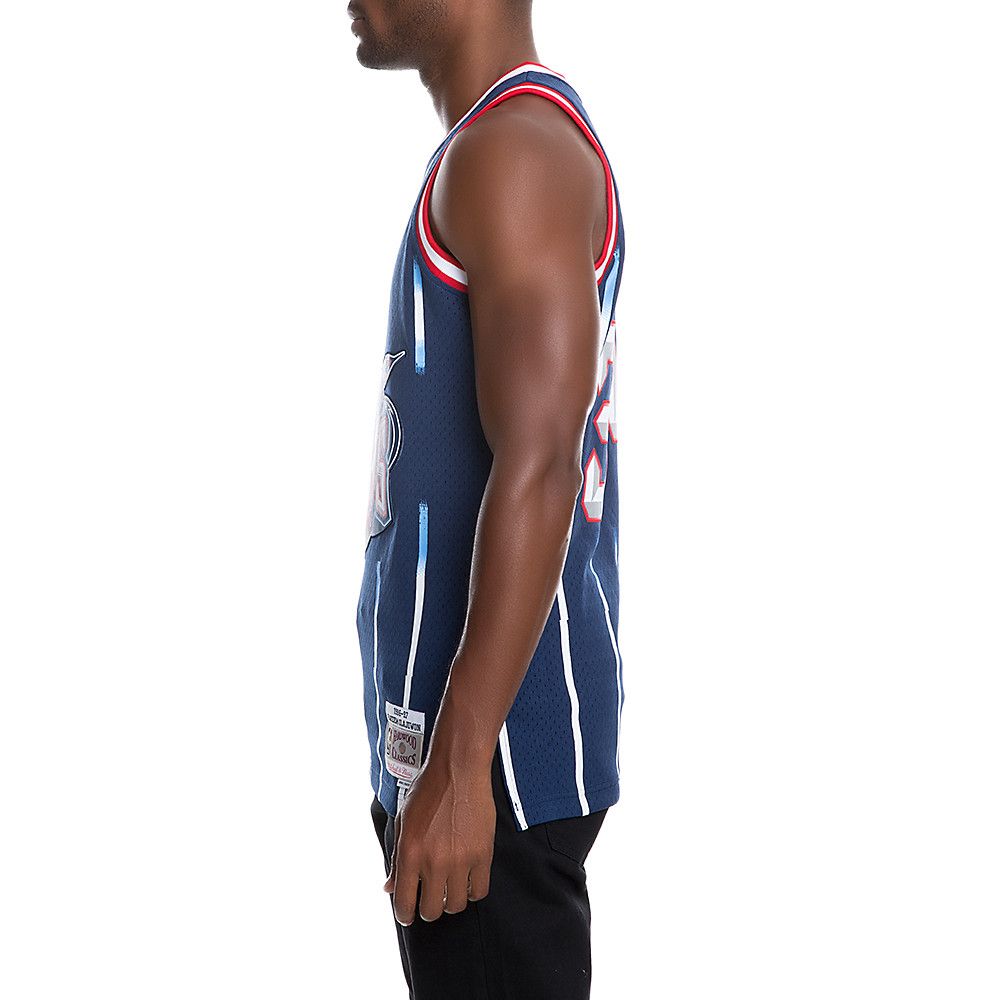 Mitchell And Ness Mens Rockets Hakeem Olajuwon Jersey 353j 342 Fgyhol