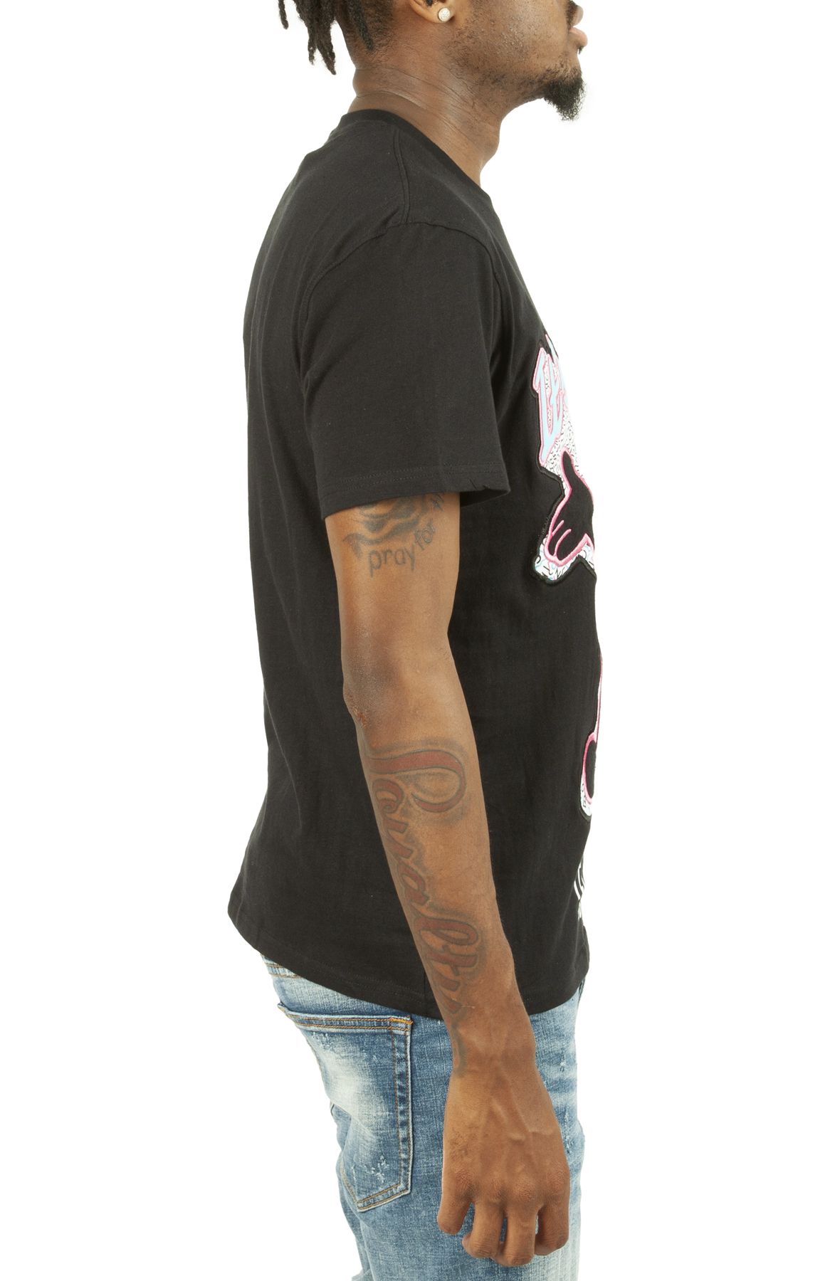 REASON Felix Vibe Tee A1-F271BLK - Shiekh