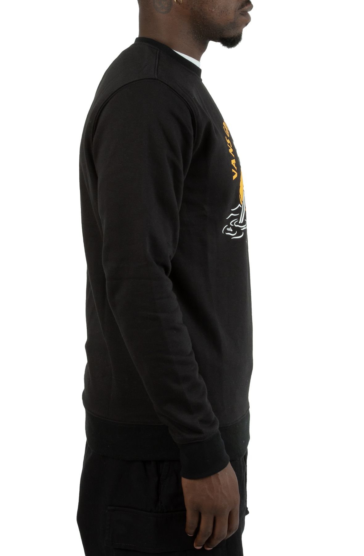 VANS Permanent Vacay Crew VN0006F0BLK - Shiekh