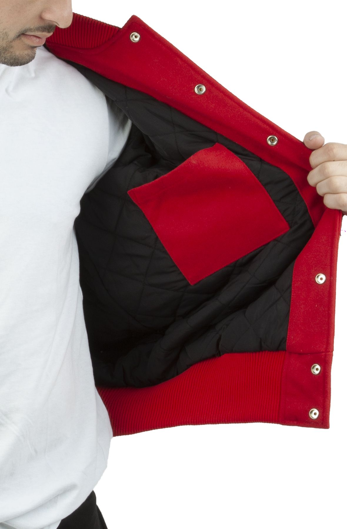 SMOKE RISE All State Varsity Jacket WW22699-RED - Shiekh