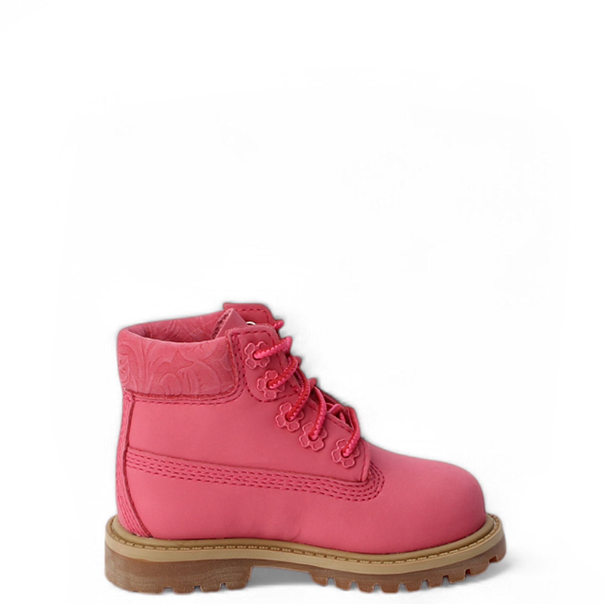 Kids pink timberland boots store
