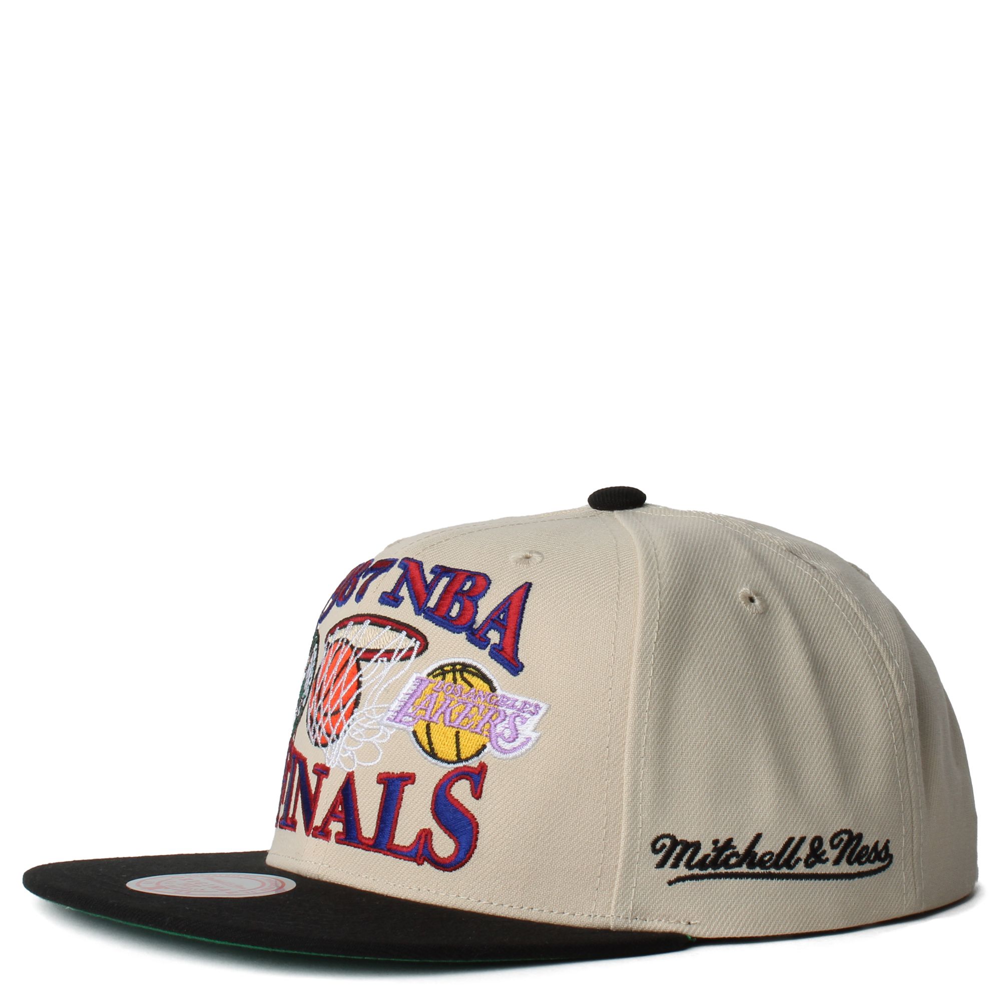 MITCHELL AND NESS Laker vs Celtics 87 Finals Snapback HHSS6282 ...