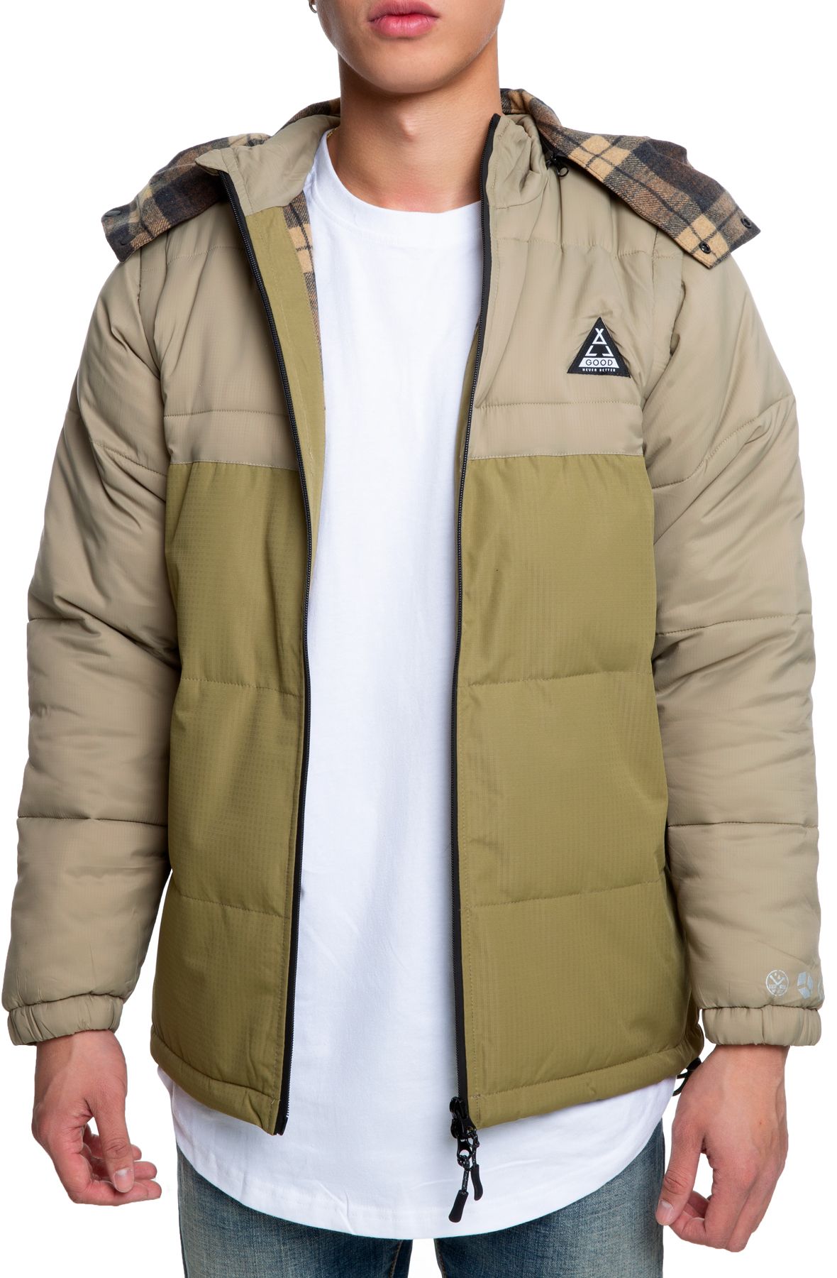 ALL GOOD Baffle Tourist Zip-Off Jacket F18-2004 - Shiekh