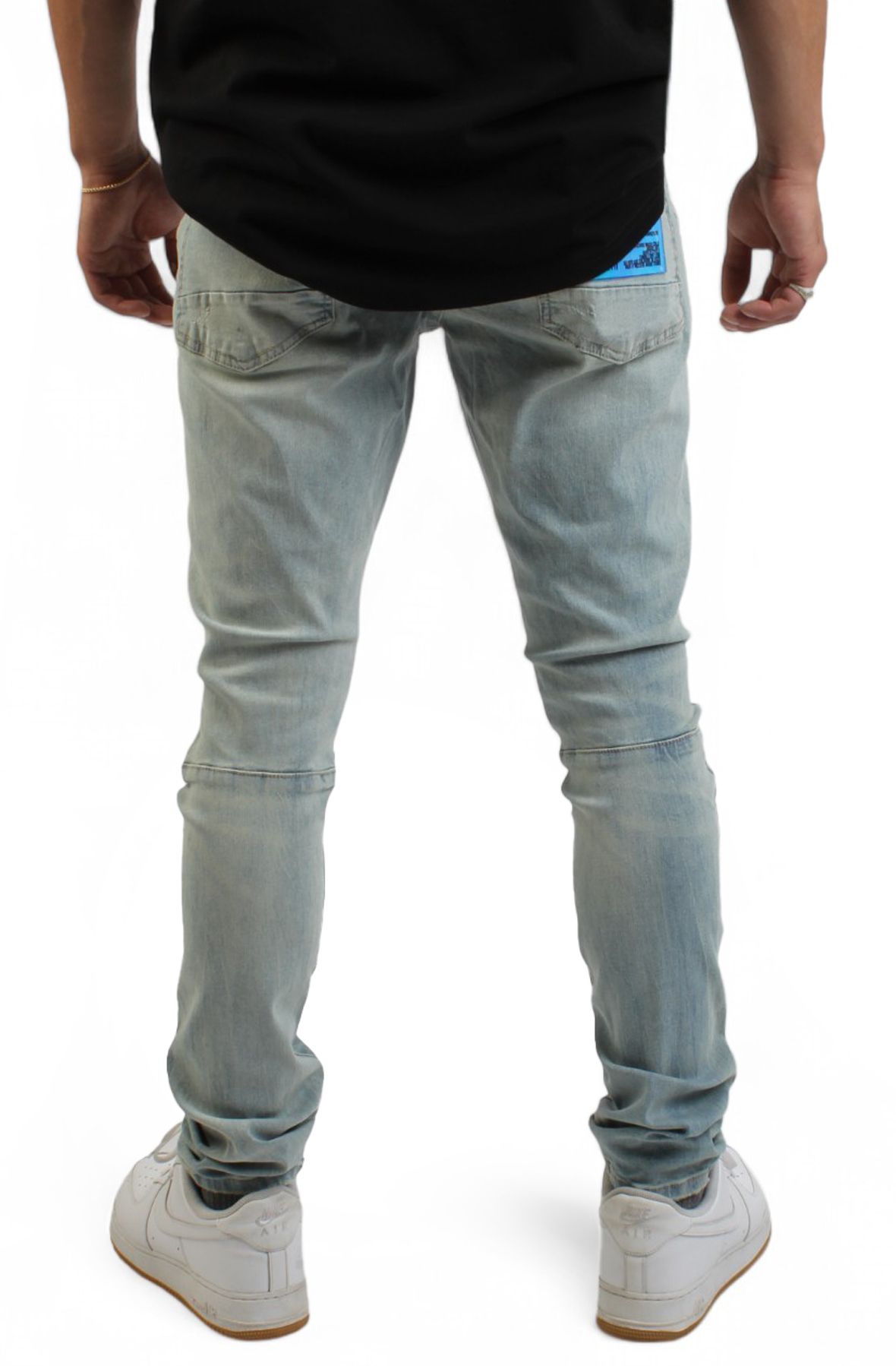 SMOKE RISE Lock Off Jeans JP24101SK-ELM - Shiekh